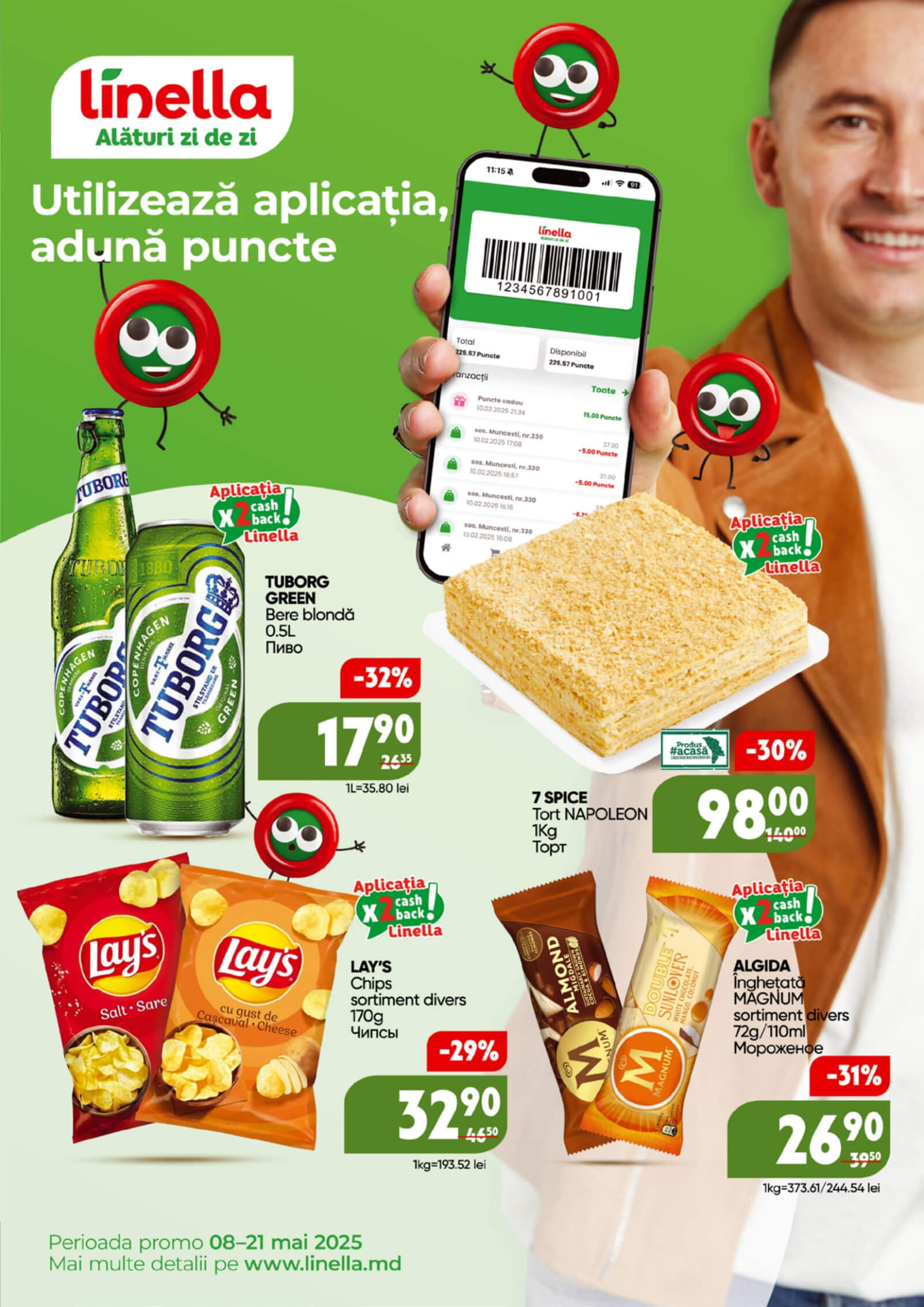 Catalog Linella: Oferta lunii Mai - reduceri Moldova