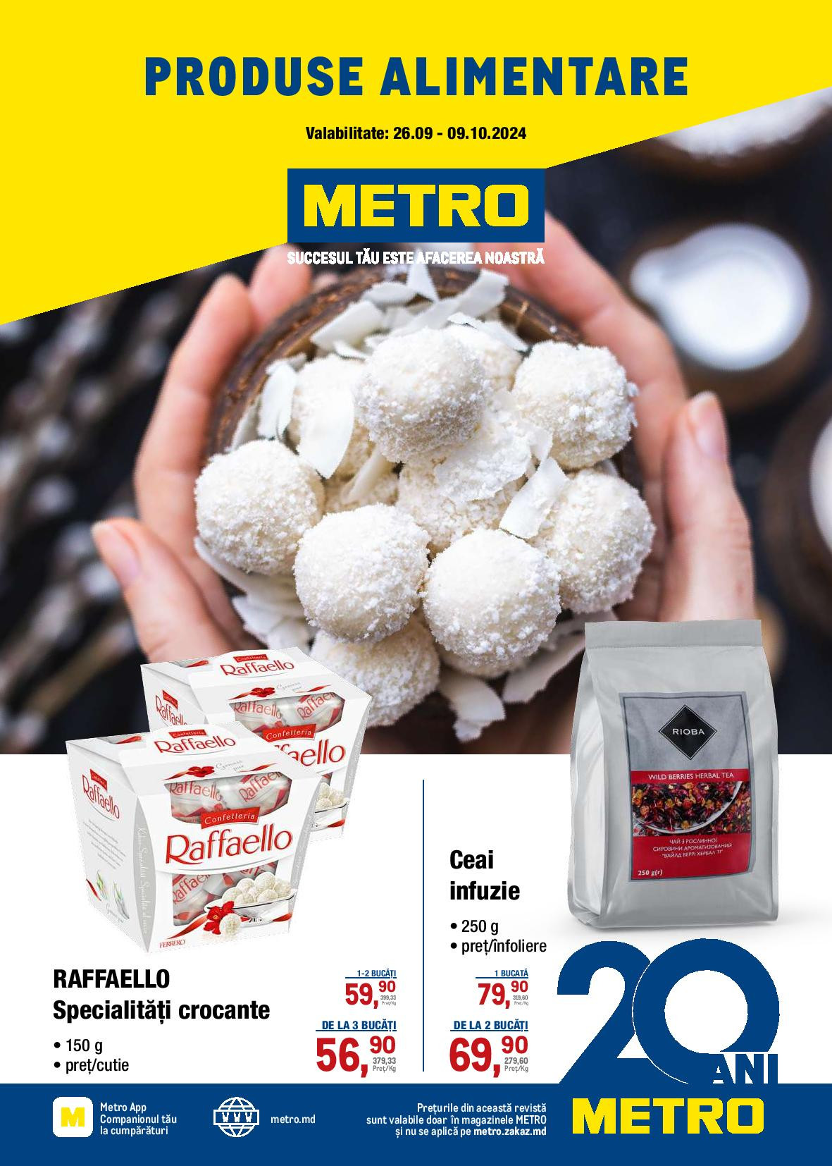 Catalog Catalog produse alimentare de la METRO (Nr. 20) - reduceri Moldova