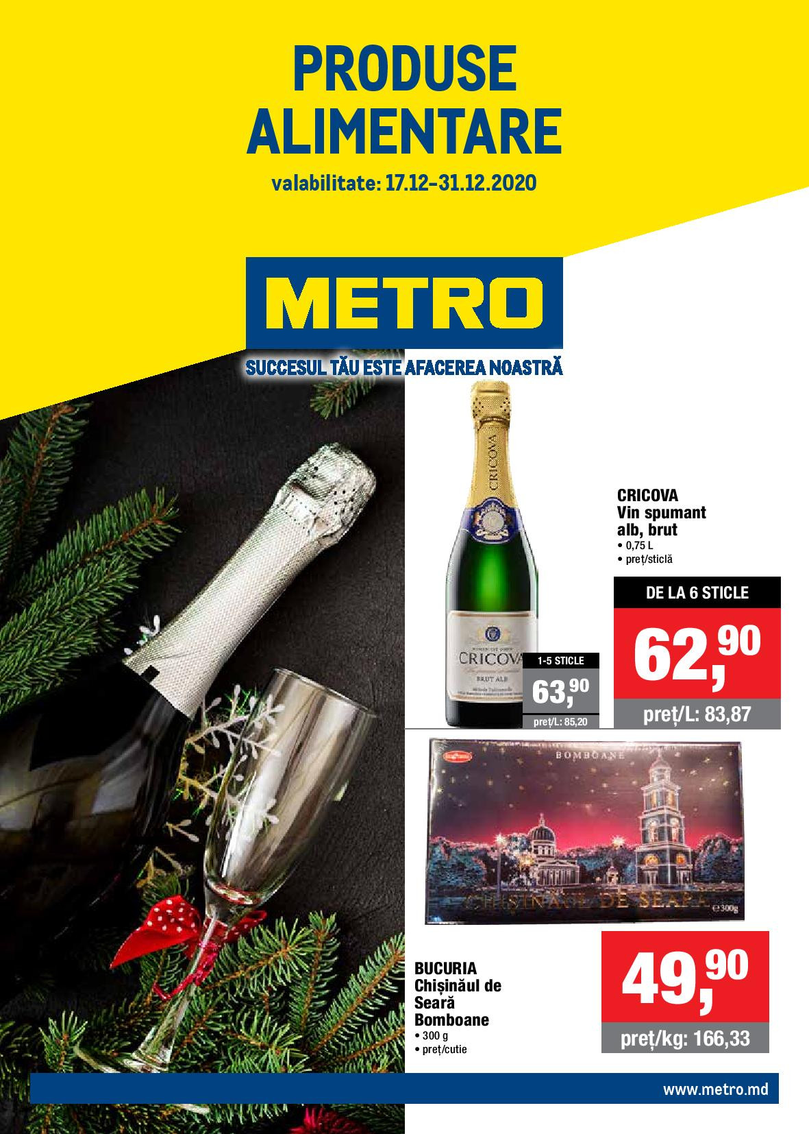 Catalog Catalog produse alimentare METRO (Nr. 26) - reduceri Moldova