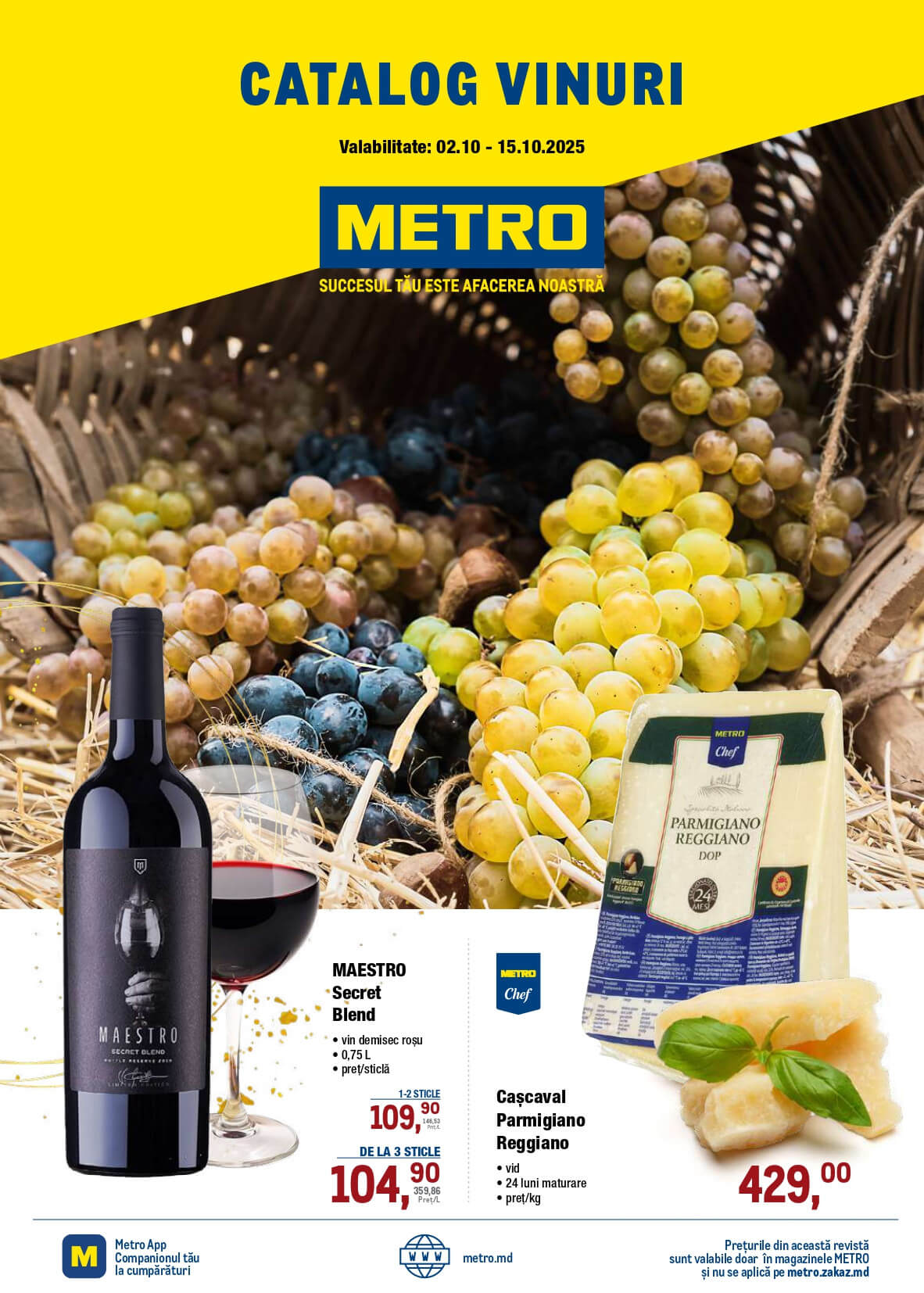 Catalog METRO: Catalog Special cu Vinuri (NR. 20) - reduceri Moldova
