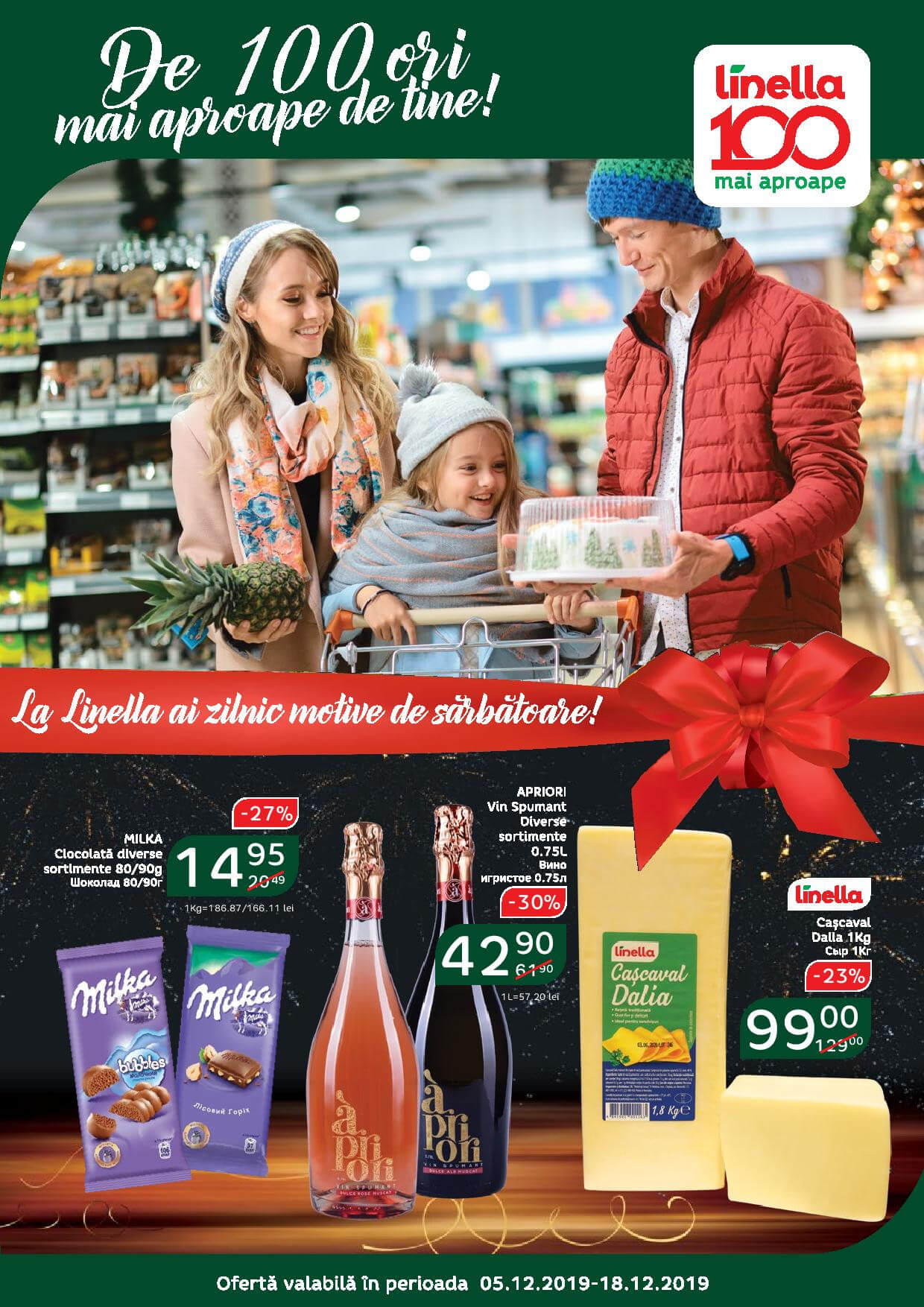 Catalog Linella - catalogul lunii decembrie - reduceri Moldova