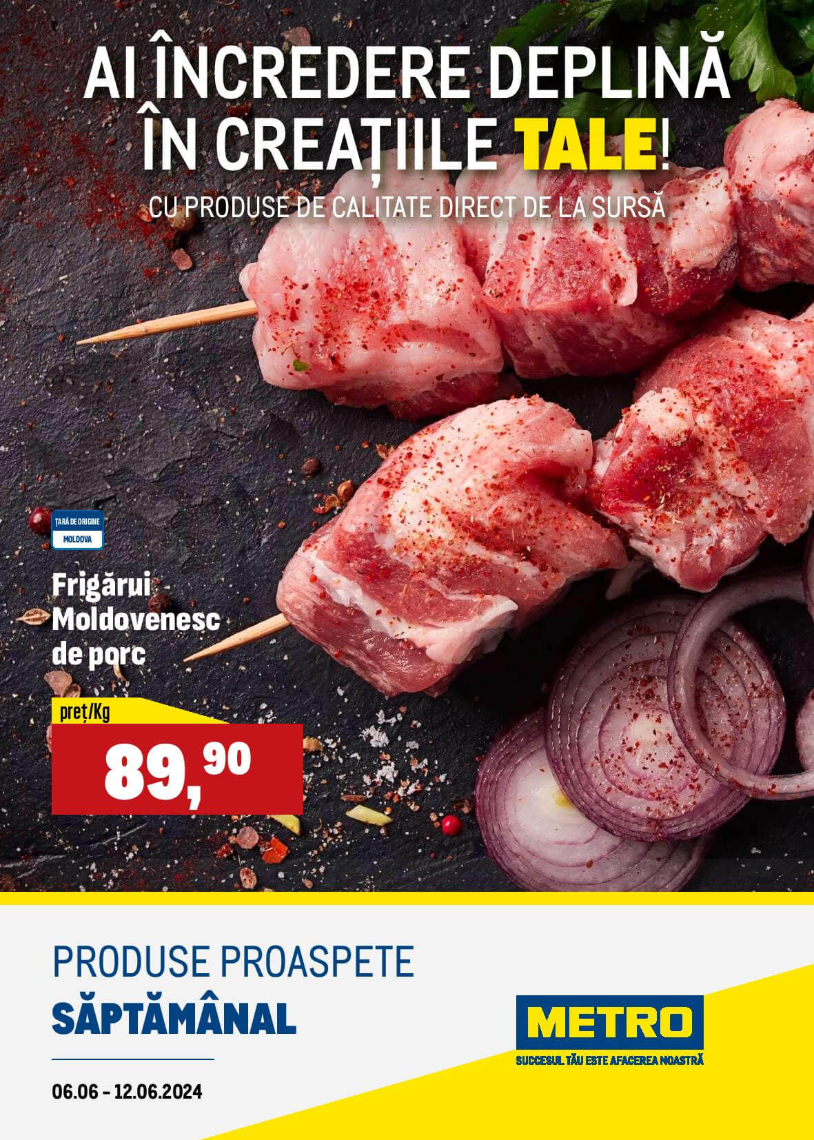 Catalog Produse proaspete METRO (Nr. 23) - reduceri Moldova