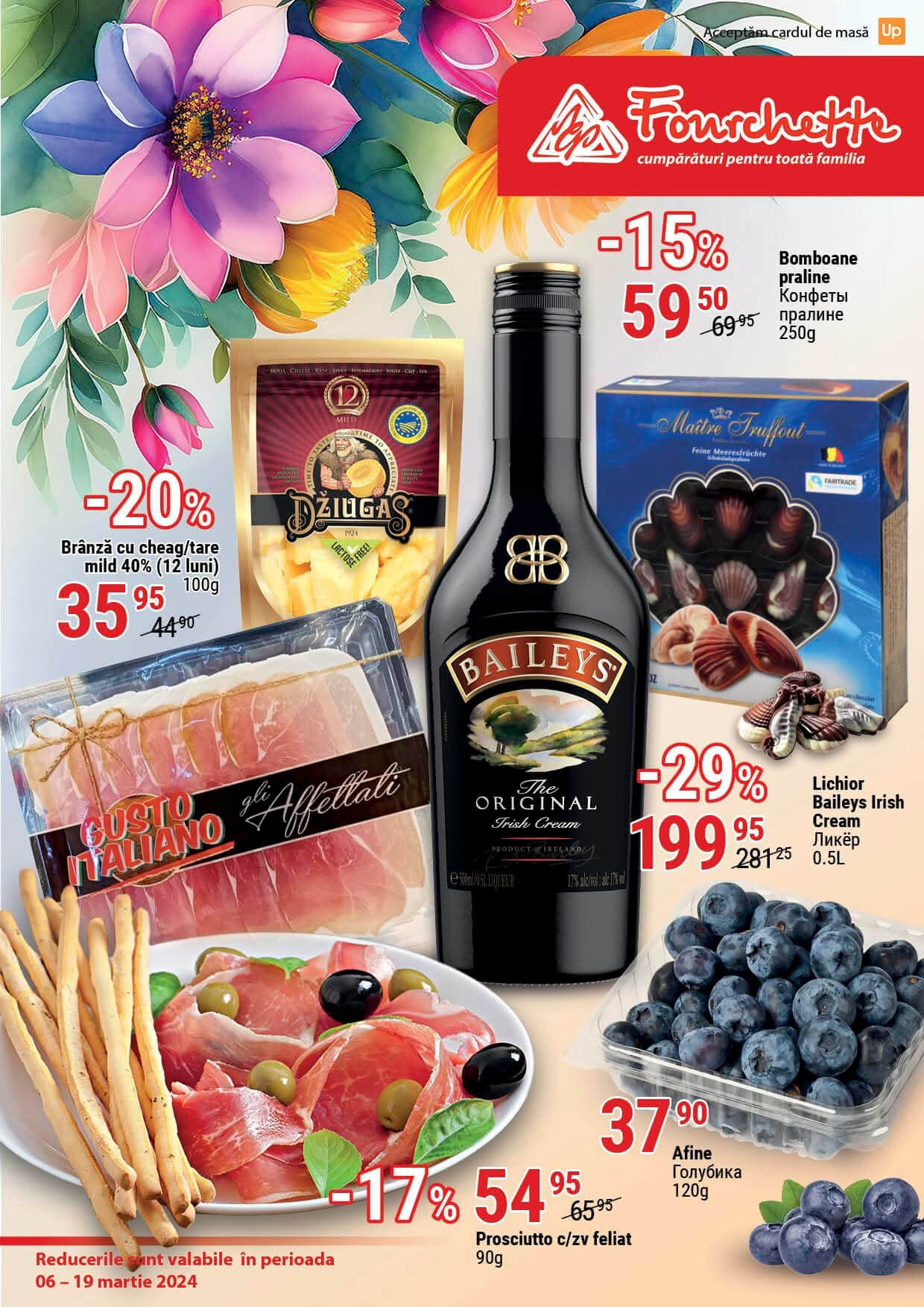 Catalog Fourchette: Bun venit, primăvara - reduceri Moldova