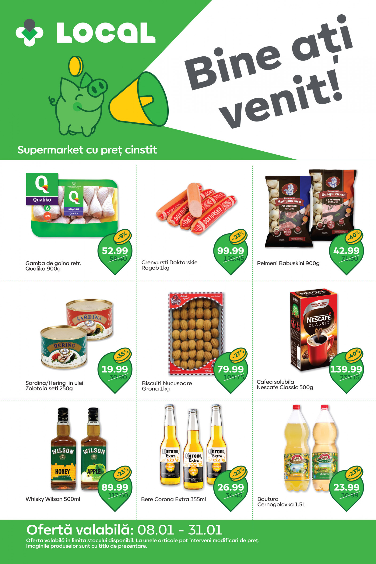 Каталог Local Discounter: Буклет января - скидки Молдова