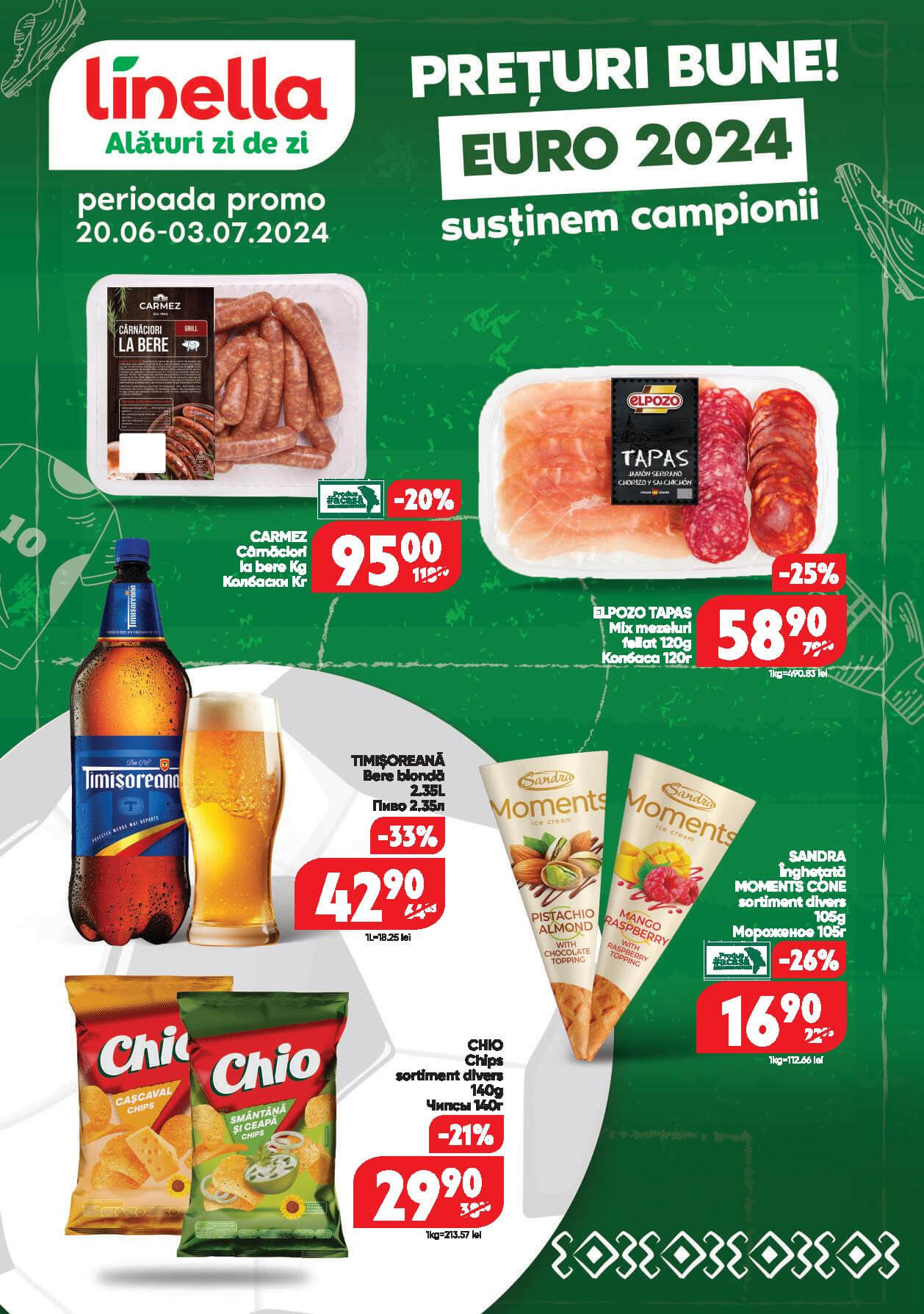 Catalog Linella: Prețuri caniculare - reduceri Moldova