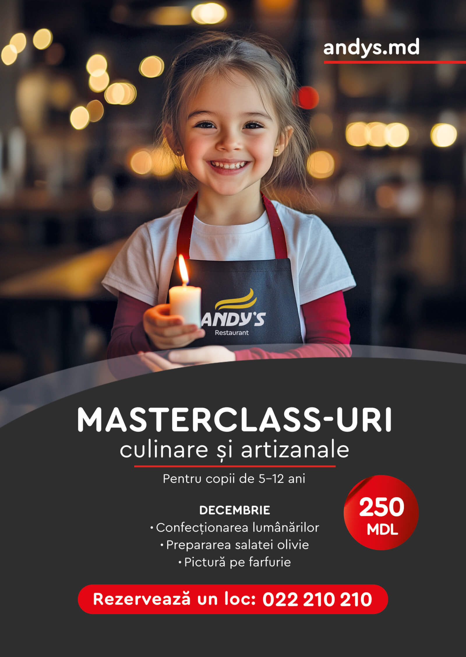 Catalog MASTER-CLASS la ANDY'S - reduceri Moldova
