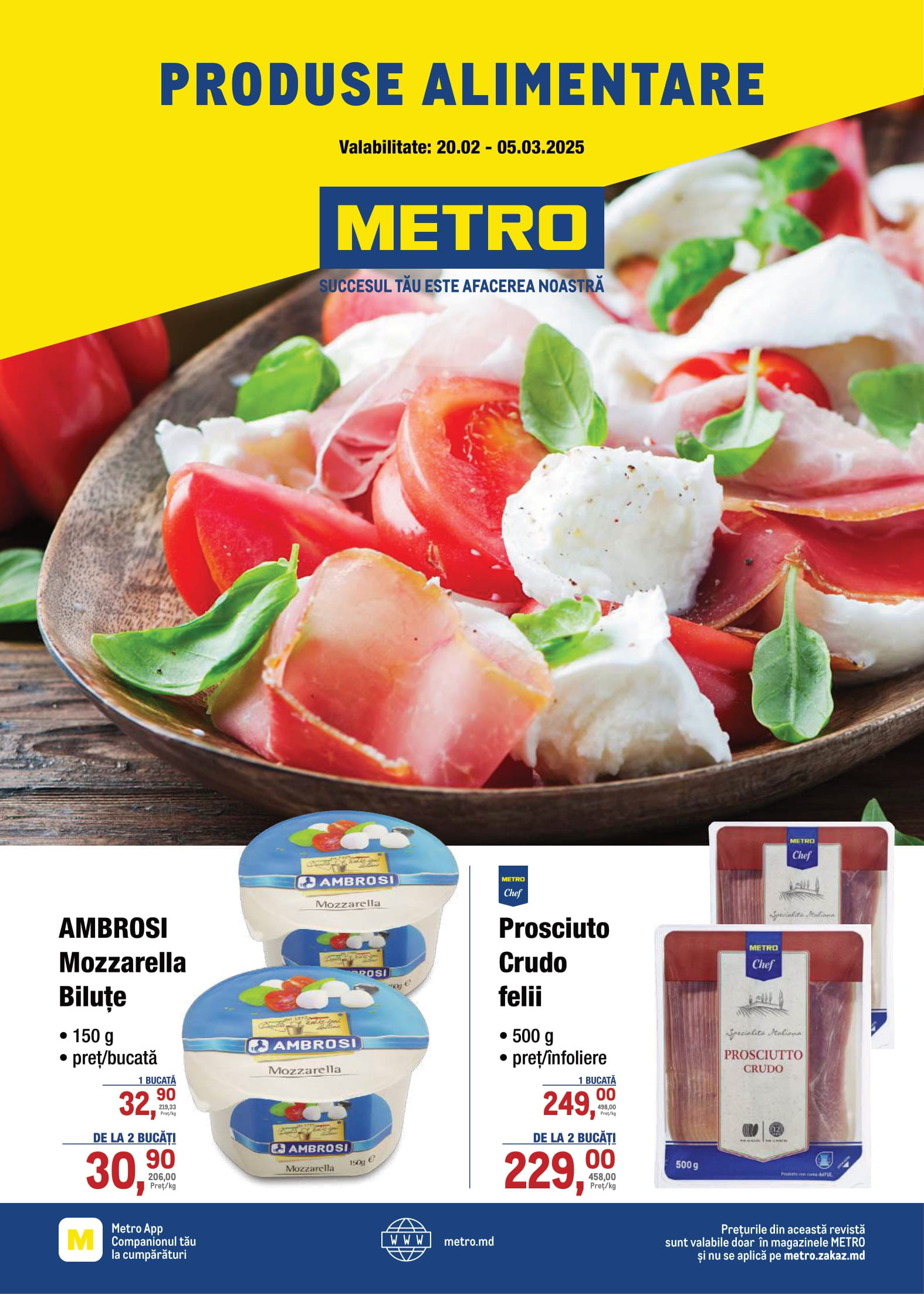 Catalog Catalog produse alimentare de la METRO (Nr. 4) - reduceri Moldova