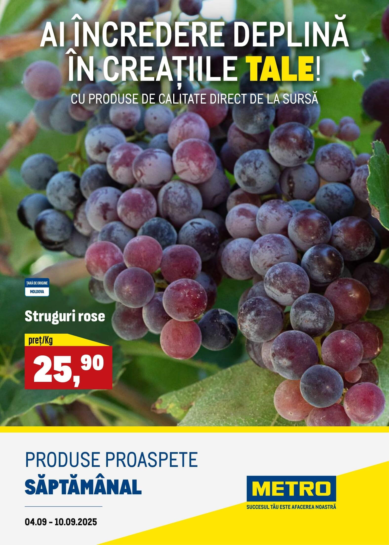 Catalog Produse proaspete METRO (Nr. 36) - reduceri Moldova