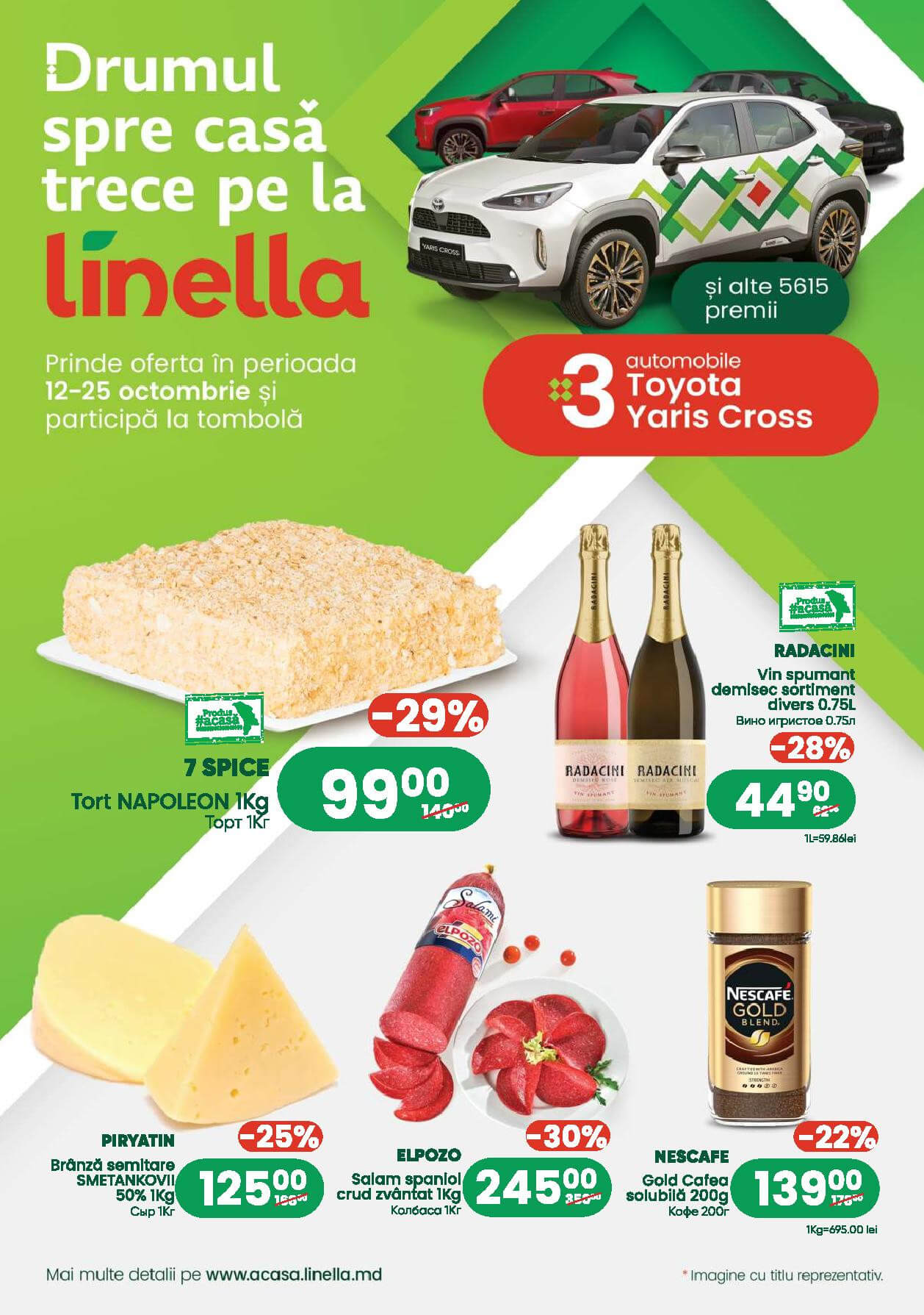 Catalog Linella: La mulți ani, Chișinău - reduceri Moldova