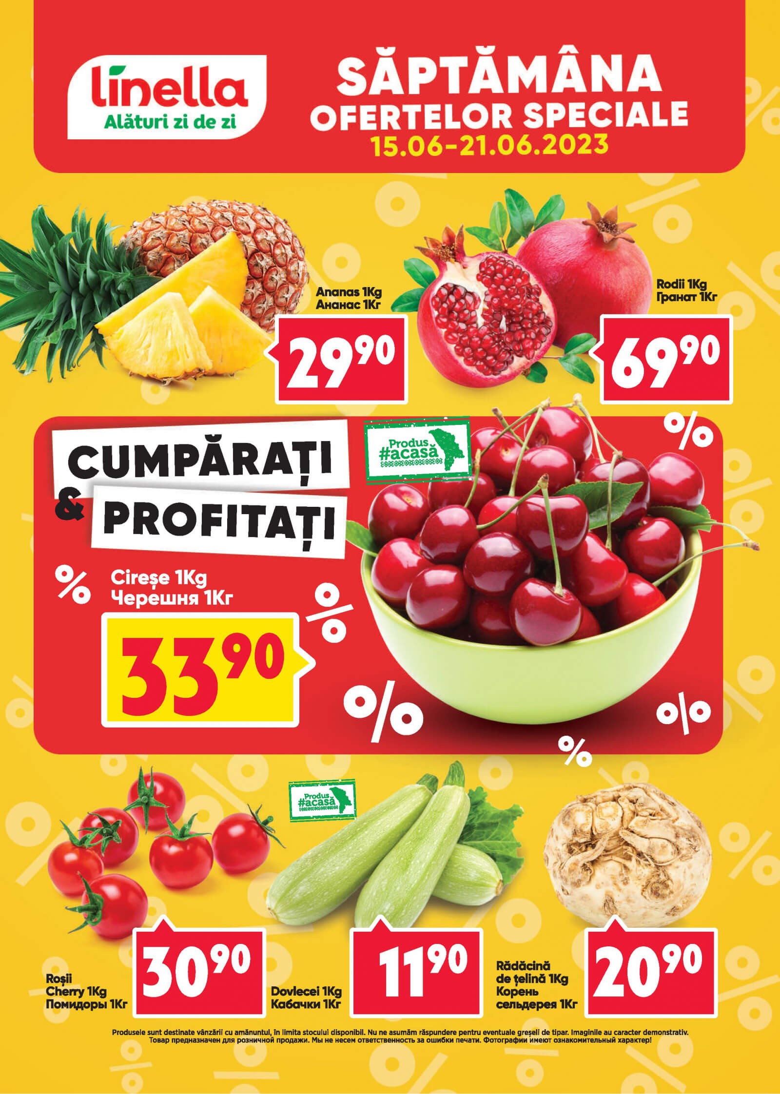Catalog Linella: Oferta săptămânii Nr.23 - reduceri Moldova