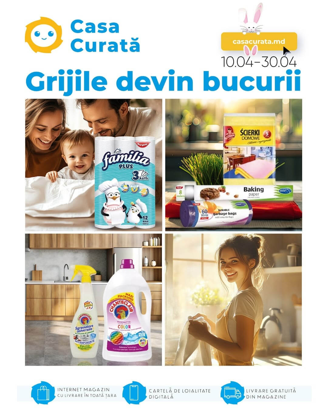 Catalog Casa Curată: Reduceri Pascale - reduceri Moldova