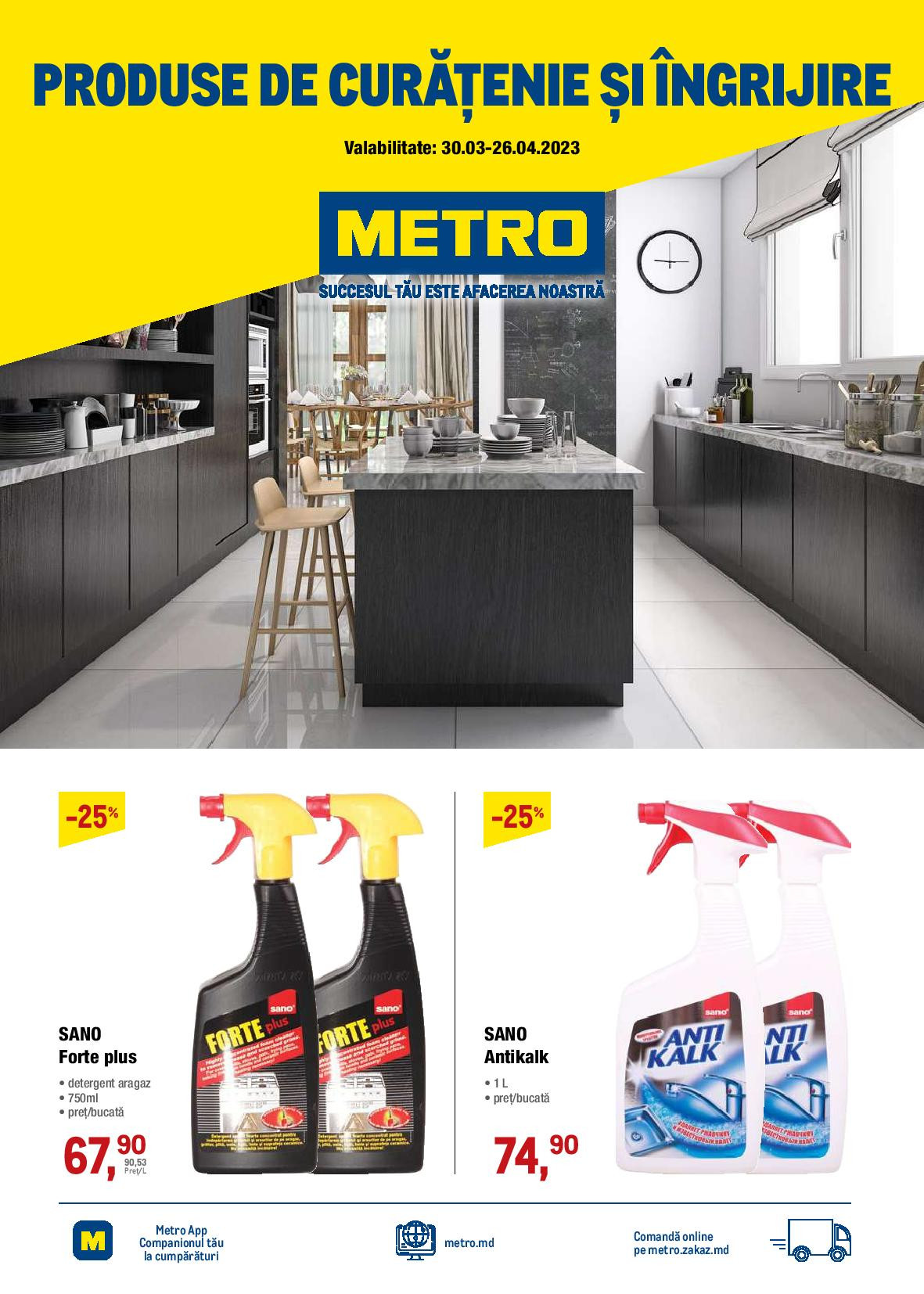 Catalog METRO: Catalog Special Curățenie (NR. 7) - reduceri Moldova