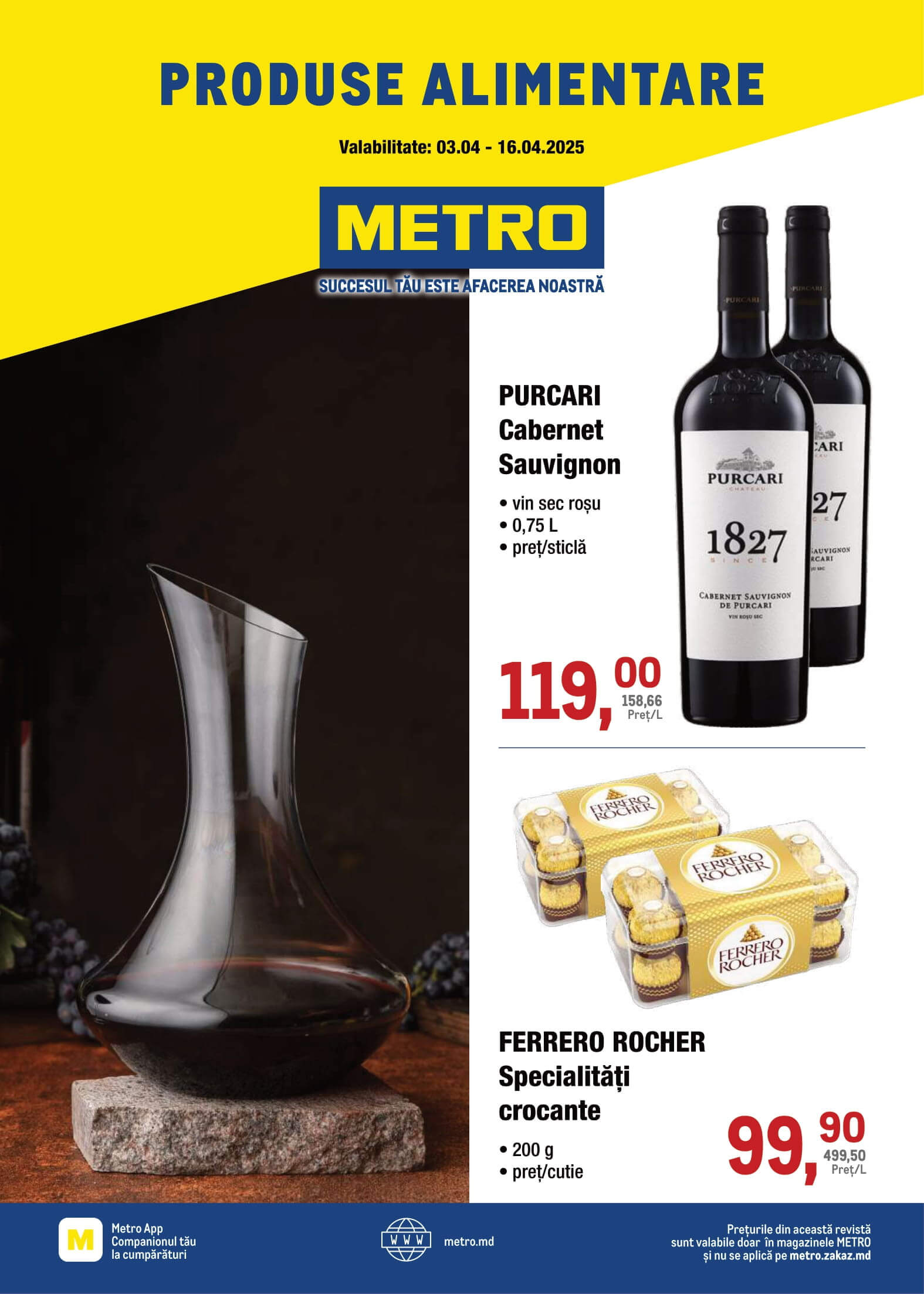 Catalog Catalog produse alimentare de la METRO (Nr. 7) - reduceri Moldova
