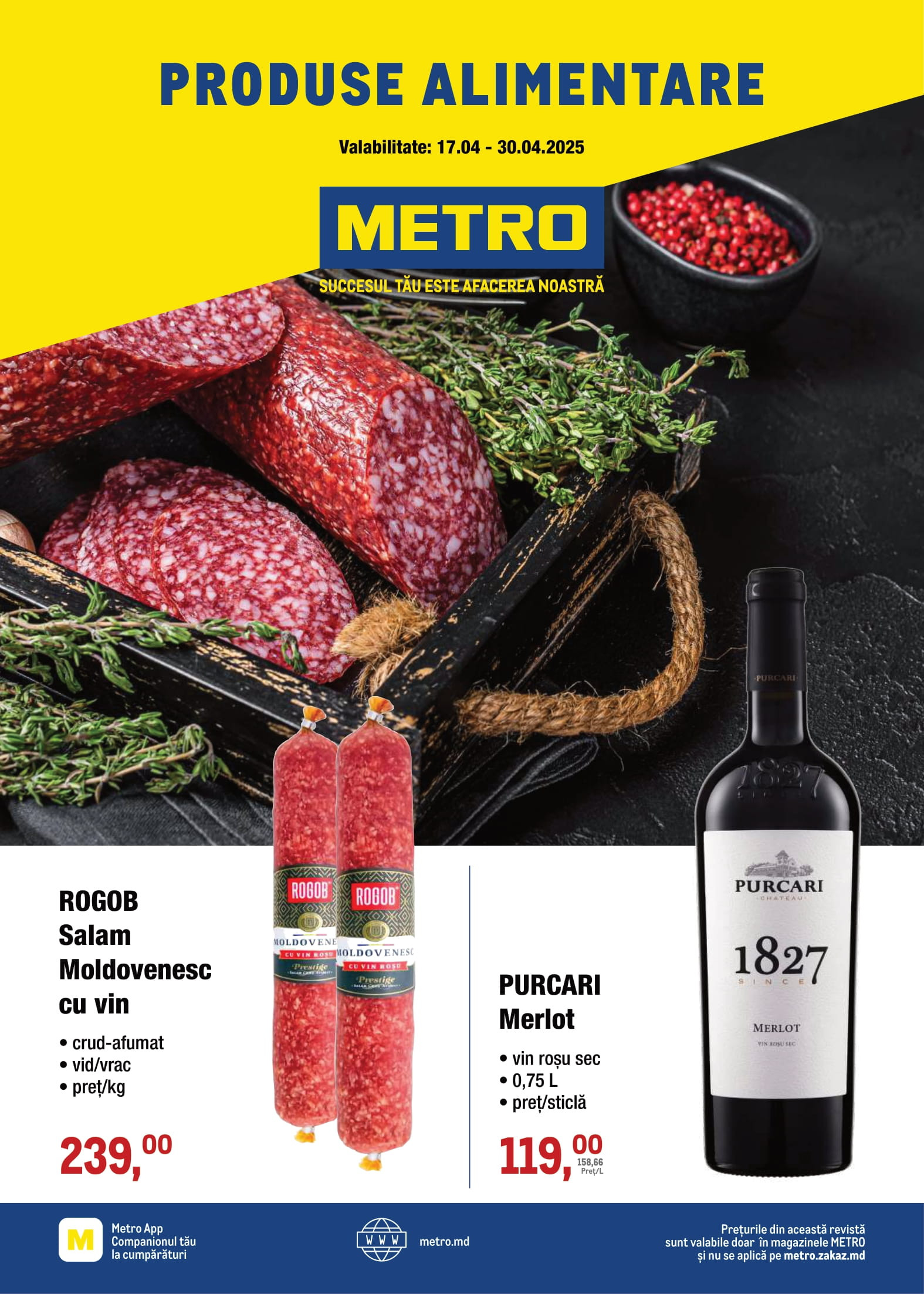 Catalog Catalog produse alimentare de la METRO (Nr. 8) - reduceri Moldova