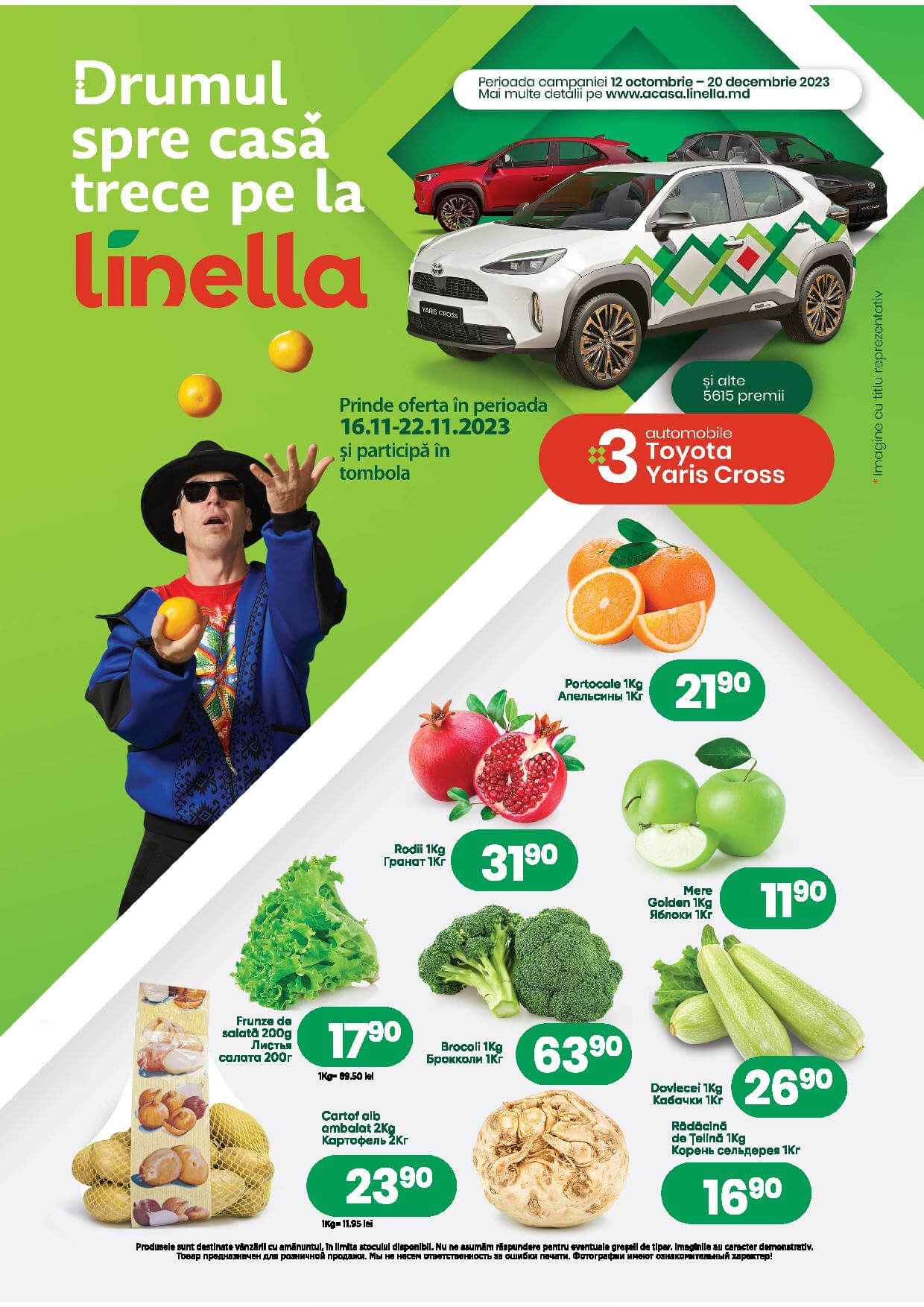 Catalog Linella: Oferta săptămânii Nr.45 - reduceri Moldova