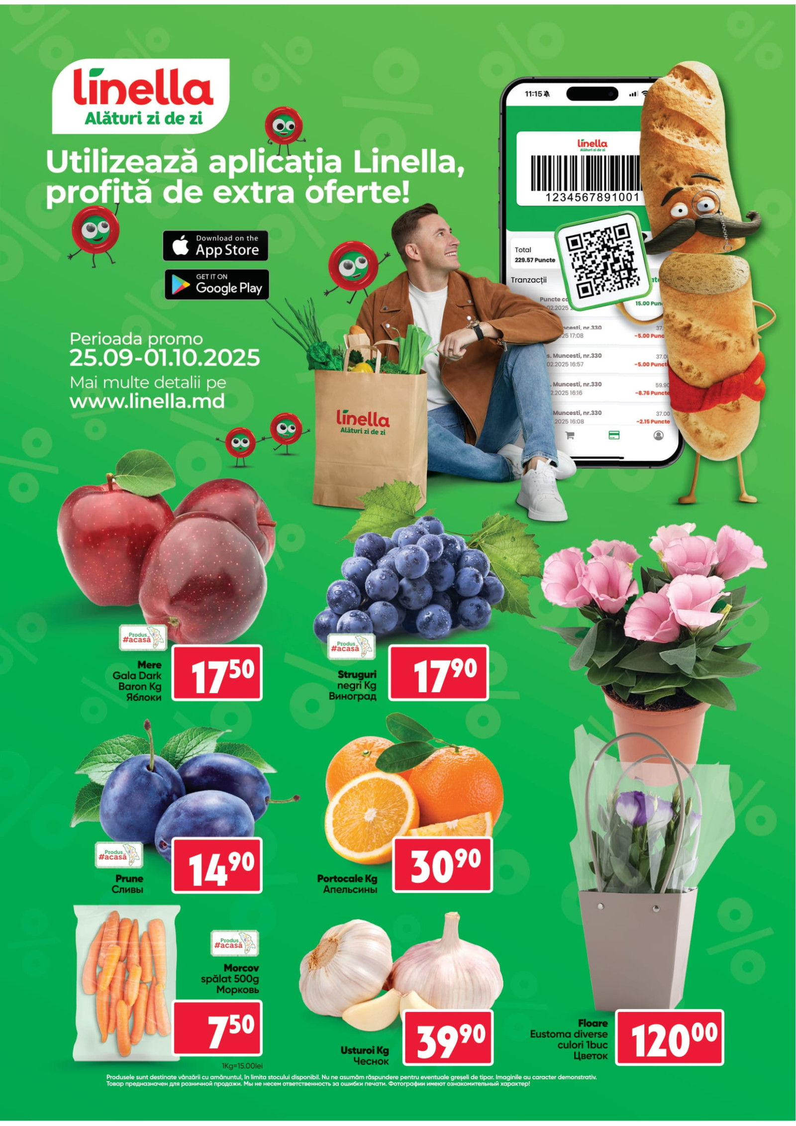 Catalog Linella: Oferta săptămânii Nr.39 - reduceri Moldova