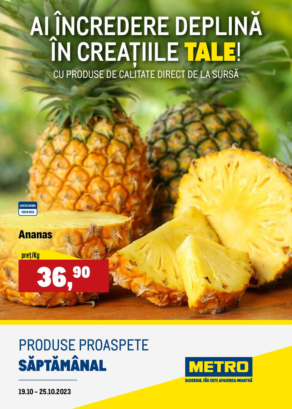 Catalog Produse proaspete METRO (Nr. 42) - reduceri Moldova