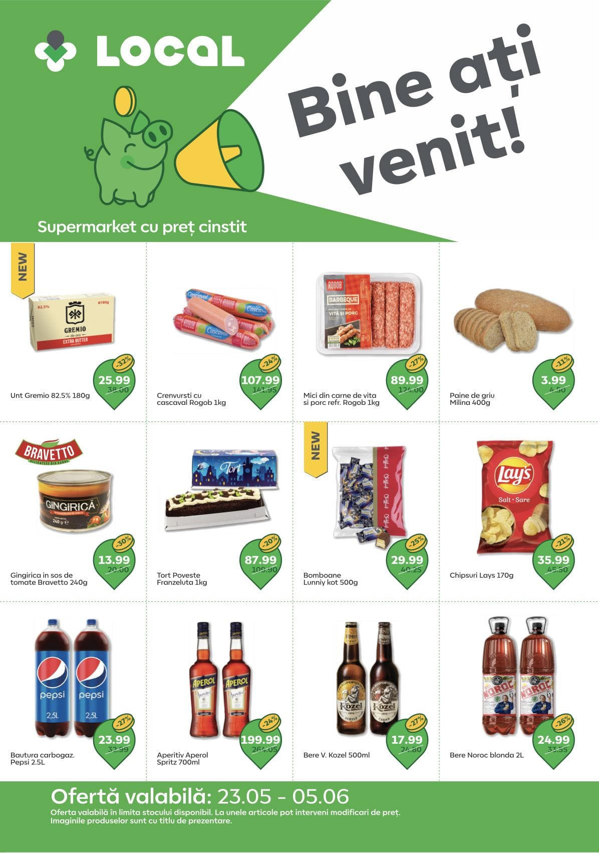 Catalog Local Discounter: Ofertă de primăvară - reduceri Moldova