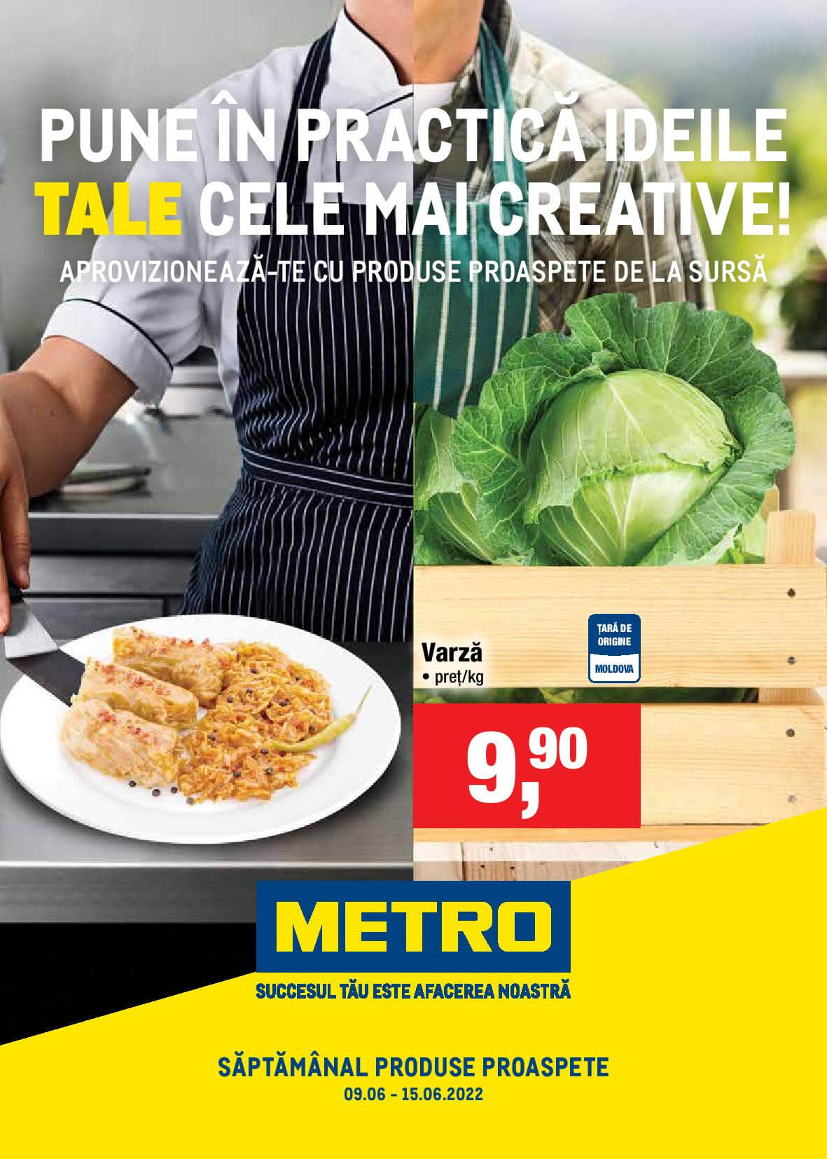 Catalog Produse proaspete METRO (Nr. 23) - reduceri Moldova