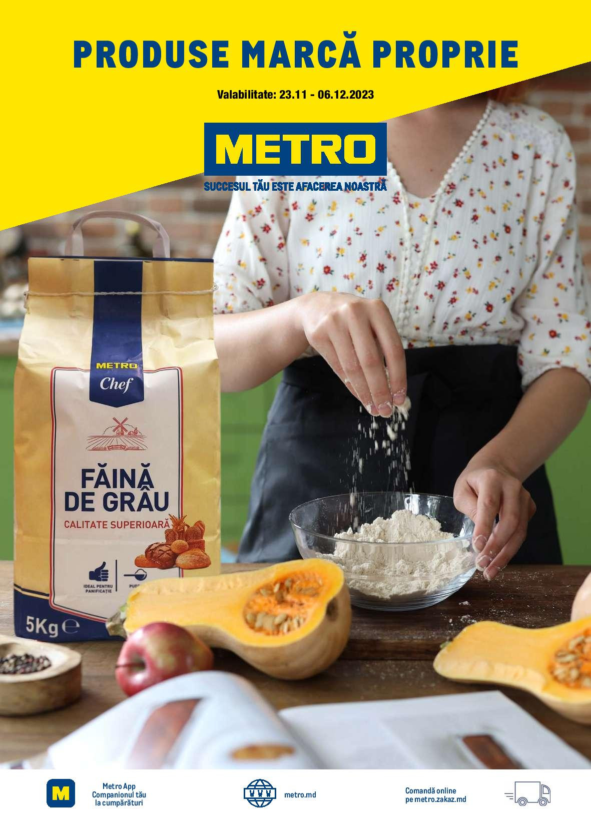 Catalog METRO: Produse marcă proprie (NR. 24) - reduceri Moldova