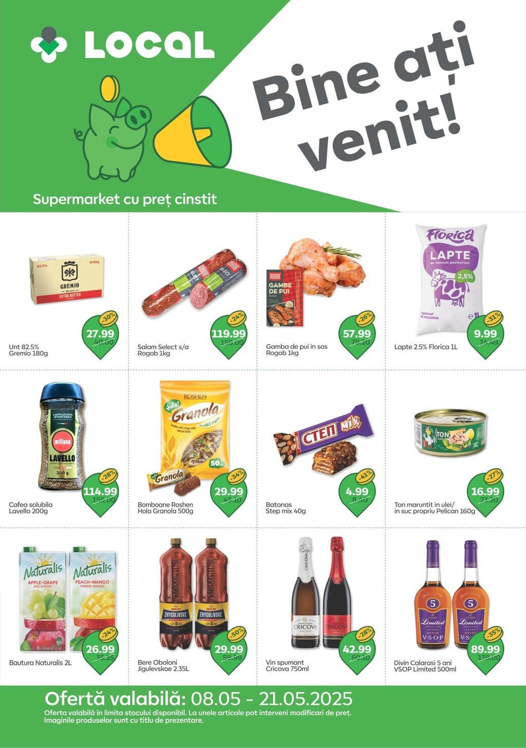 Каталог Local Discounter: Буклет Мая - скидки Молдова