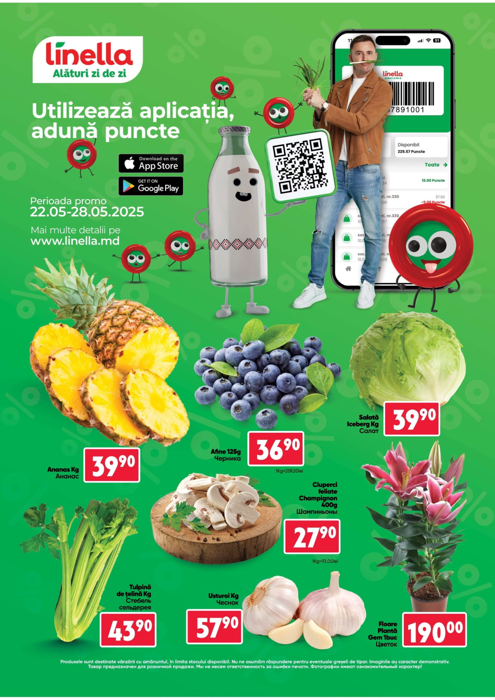 Catalog Linella: Oferta săptămânii Nr.21 - reduceri Moldova