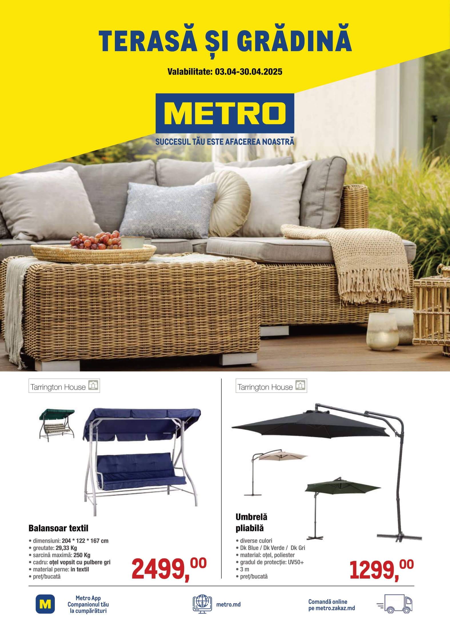Catalog METRO: Catalog Special - Terasă și Grădină (NR. 7) - reduceri Moldova