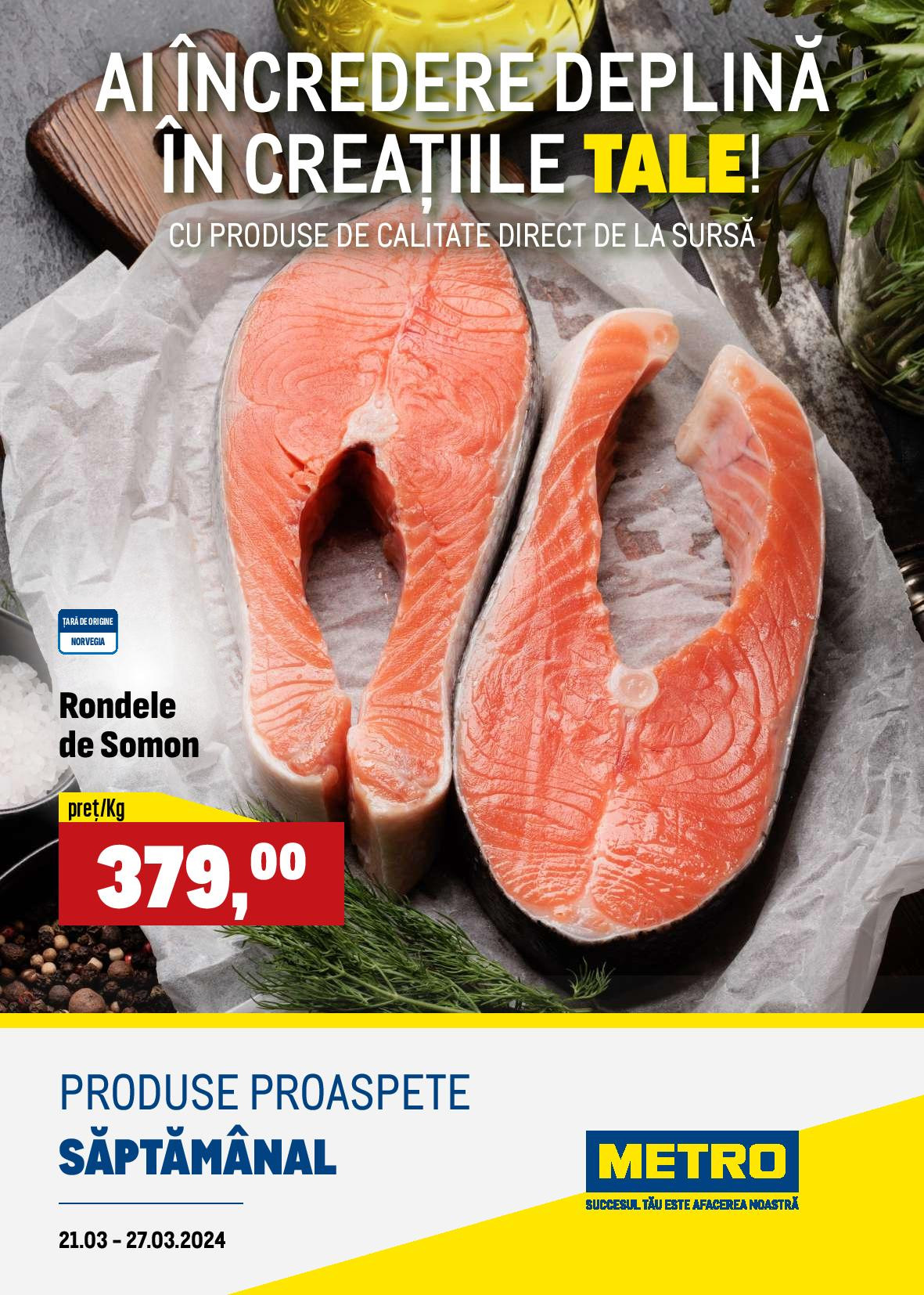 Catalog Produse proaspete METRO (Nr. 12) - reduceri Moldova
