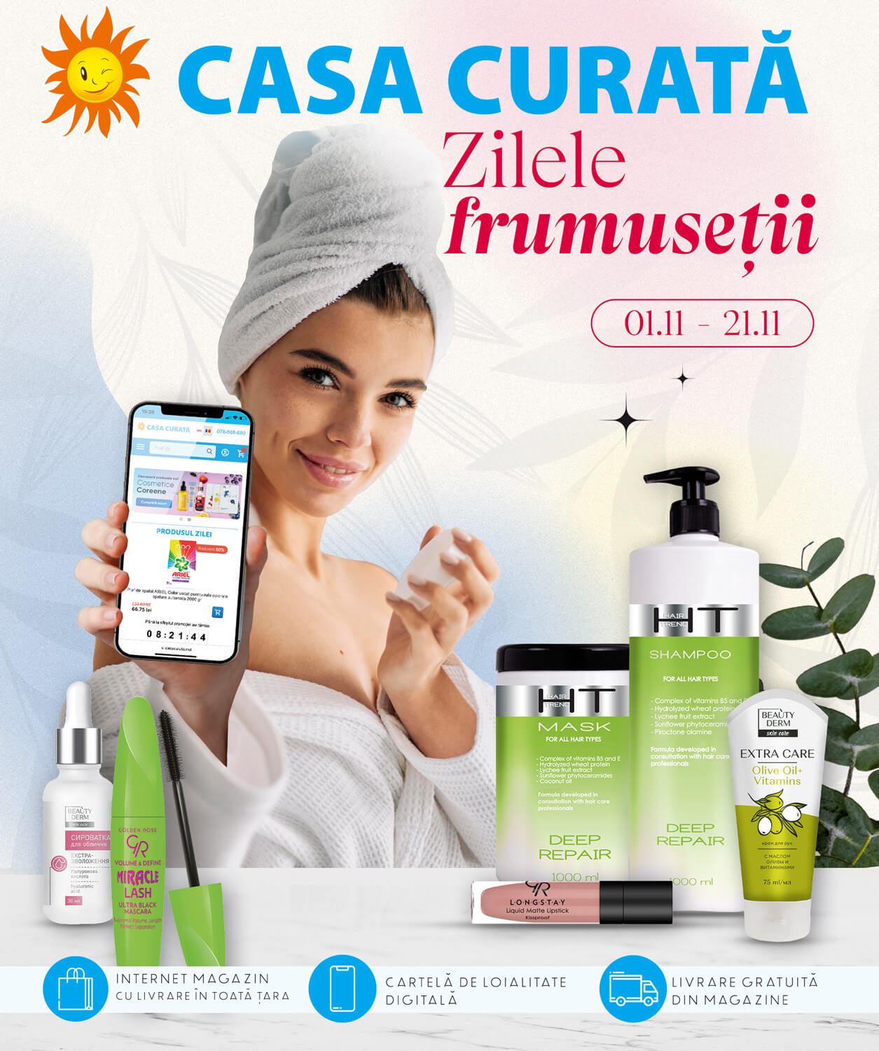 Catalog Casa Curată: Zilele frumuseții - reduceri Moldova