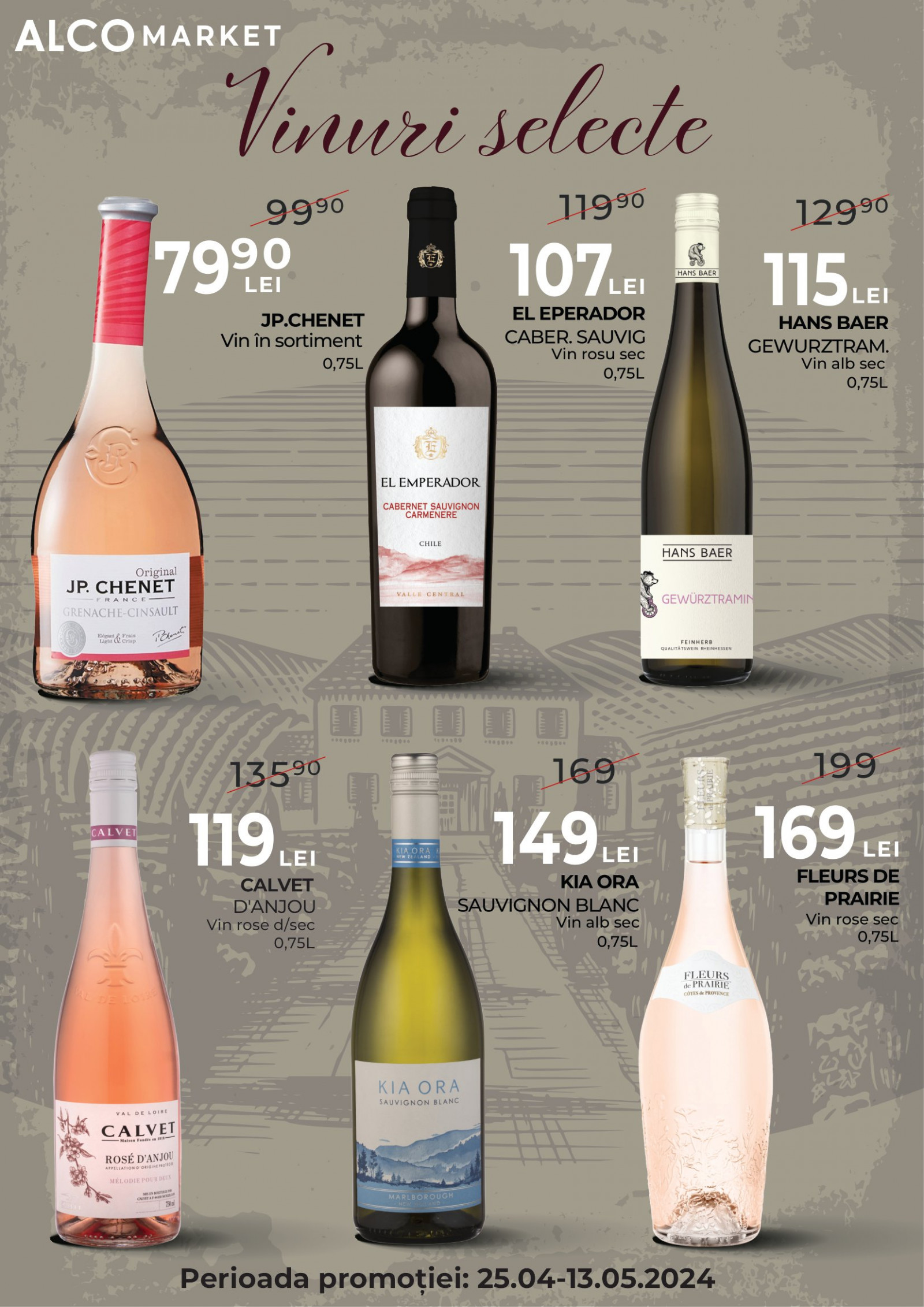 Catalog Alcomarket: Ofertă specială la vinuri - reduceri Moldova