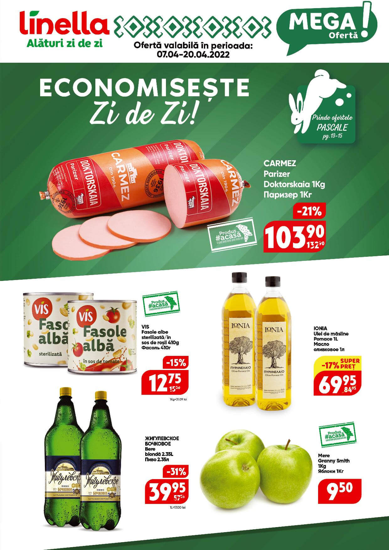 Catalog Linella: Economisește Zi de Zi - reduceri Moldova