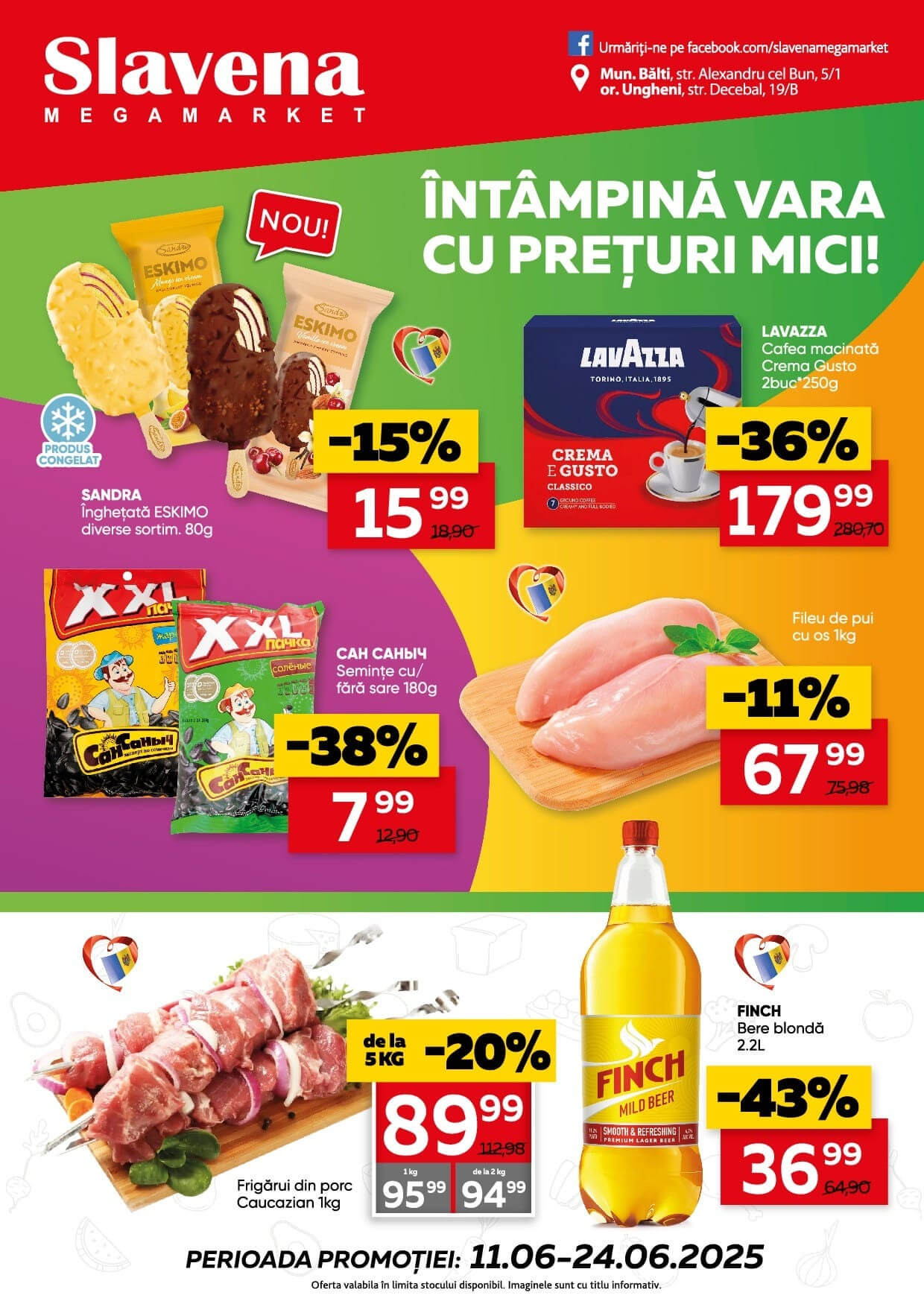 Catalog Slavena: Oferta lunii iunie - reduceri Moldova
