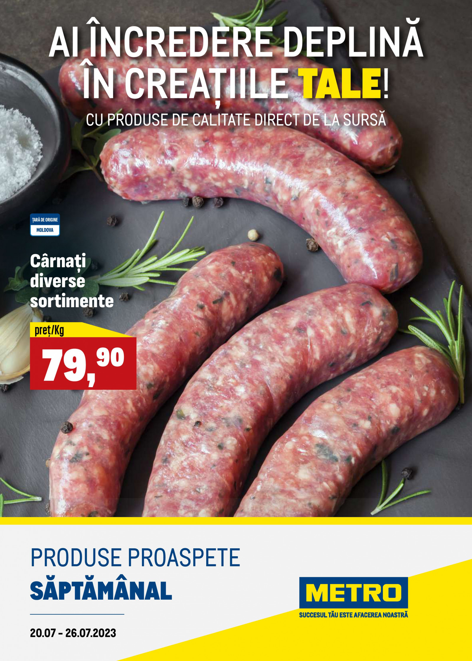 Catalog Produse proaspete METRO (Nr. 29) - reduceri Moldova
