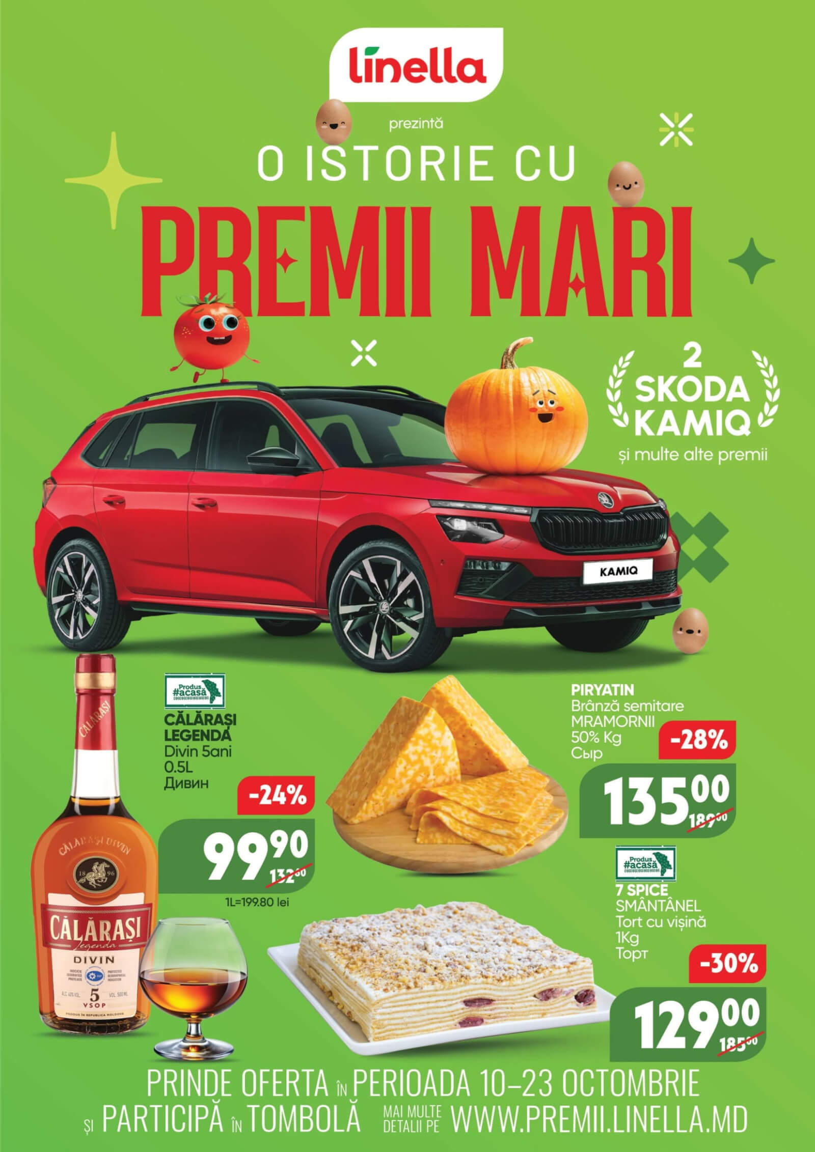 Catalog Linella: Oferta lunii octombrie - reduceri Moldova