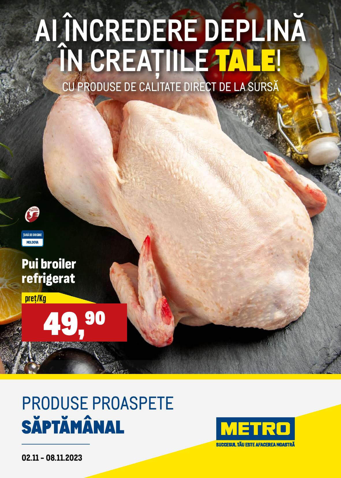Catalog Produse proaspete METRO (Nr. 44) - reduceri Moldova