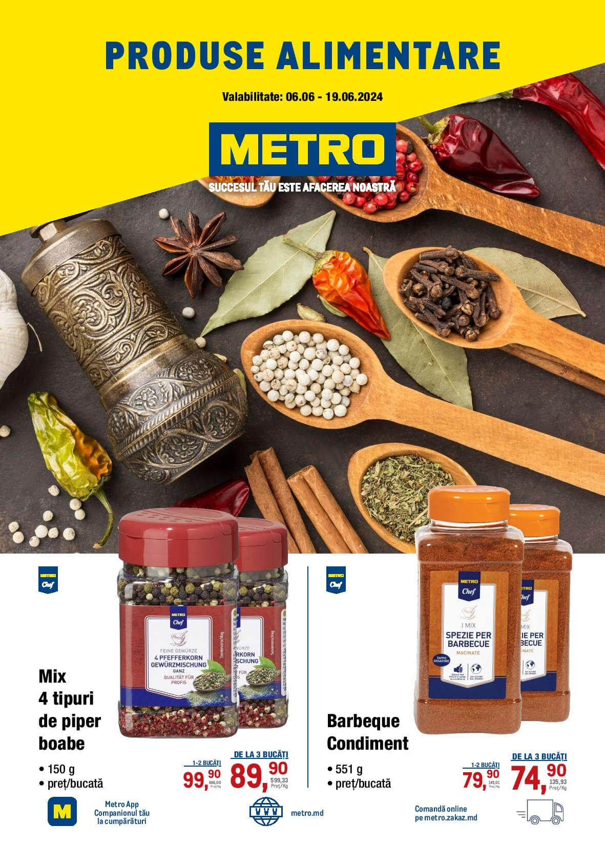 Catalog Catalog produse alimentare de la METRO (Nr. 12) - reduceri Moldova