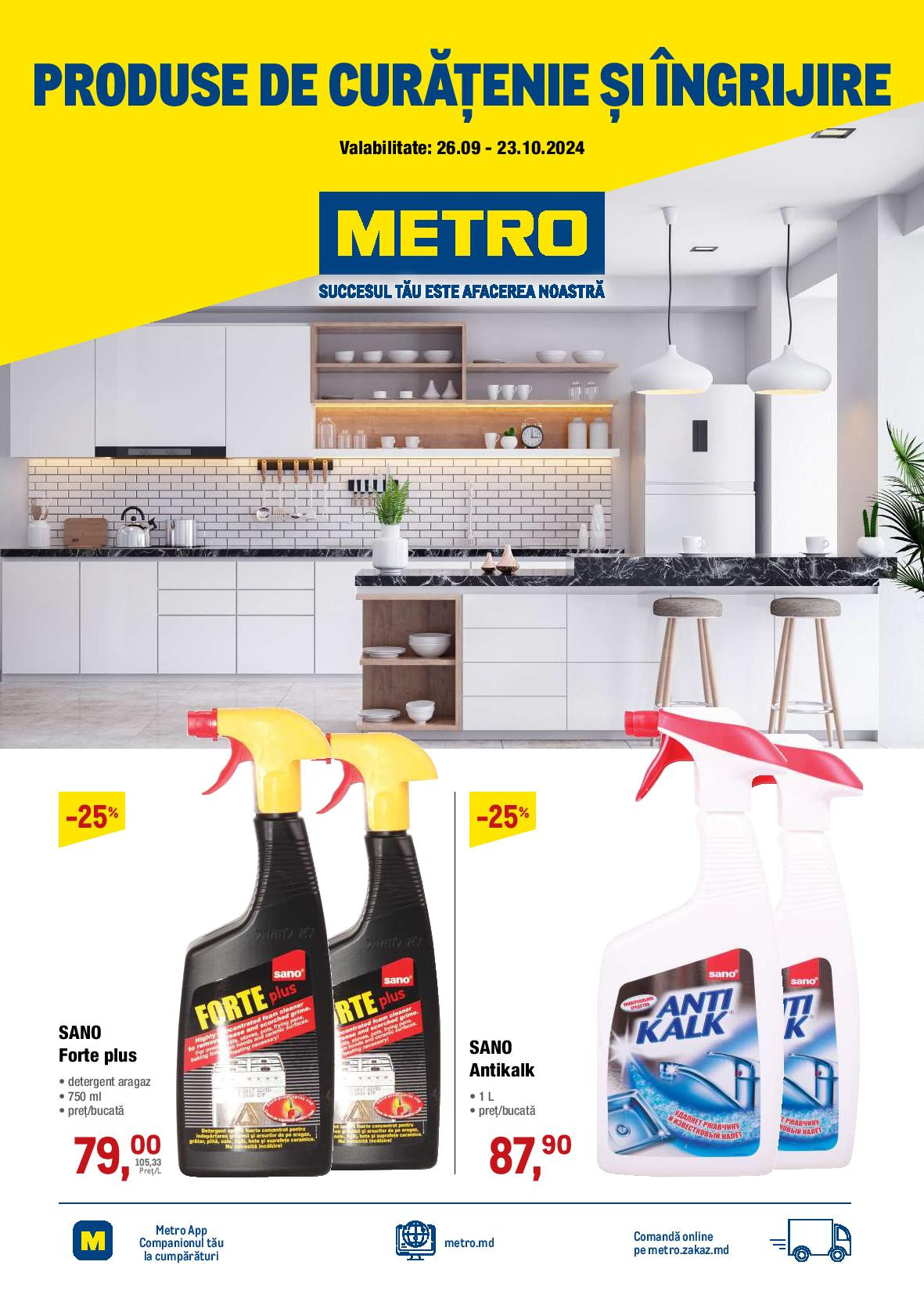 Catalog METRO: Catalog Special Curățenie (NR. 20) - reduceri Moldova