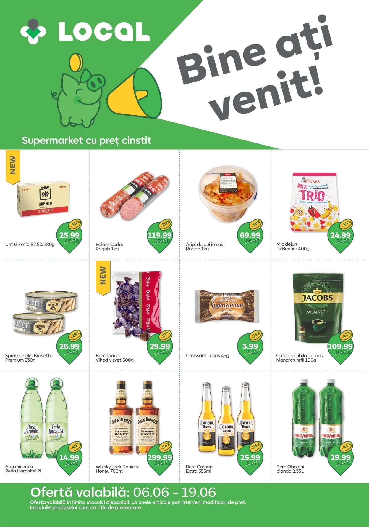 Catalog Local Discounter: Oferta lunii iunie - reduceri Moldova