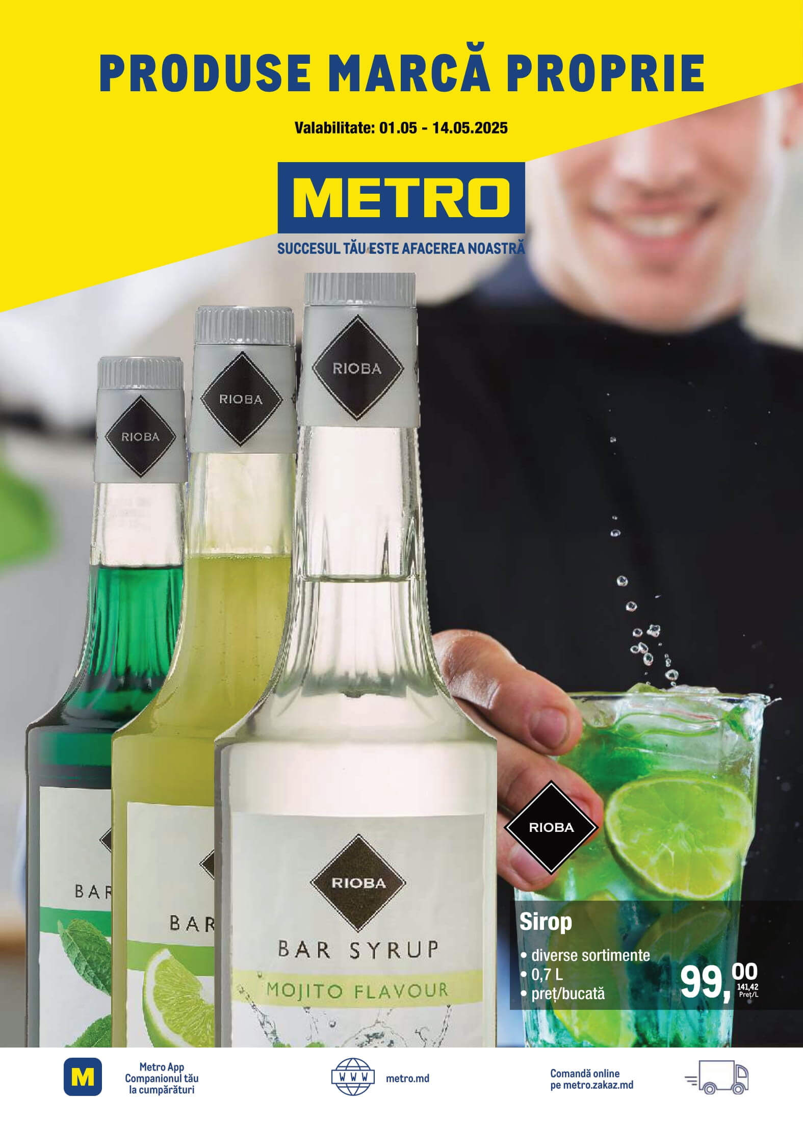 Catalog METRO: Produse marcă proprie (NR. 18) - reduceri Moldova