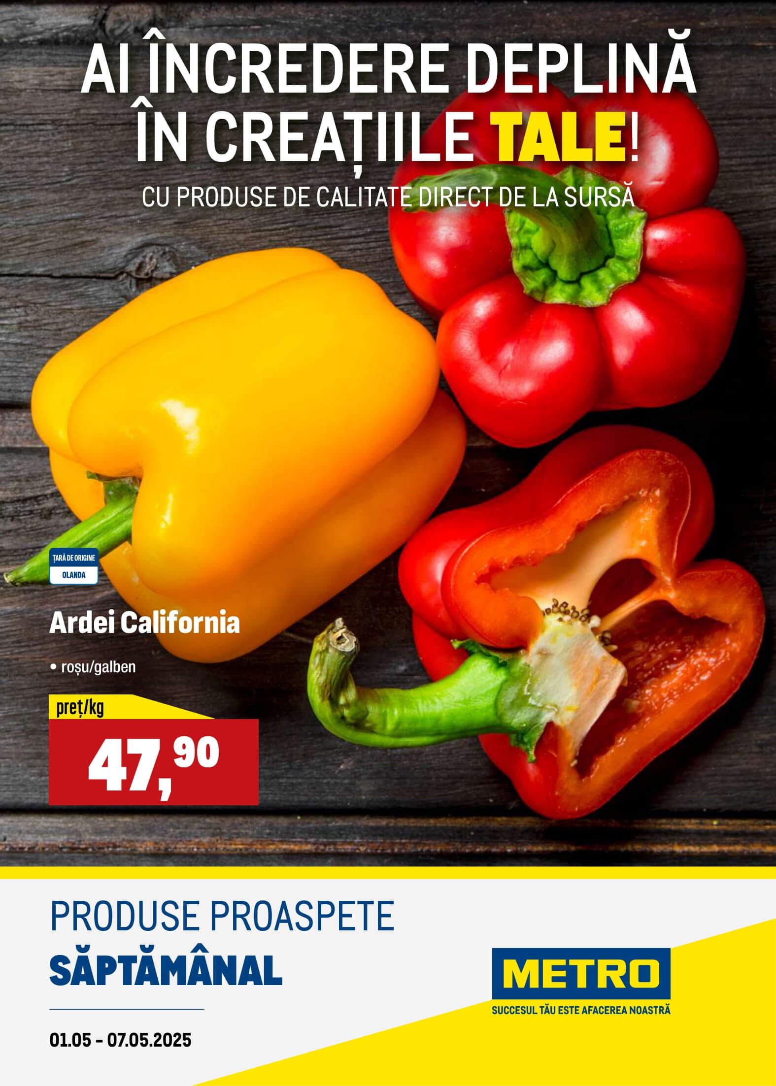 Catalog Produse proaspete METRO (Nr. 18) - reduceri Moldova