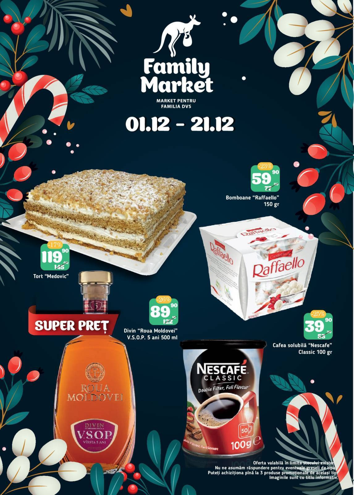 Каталог Family Market: Зимний буклет - скидки Молдова