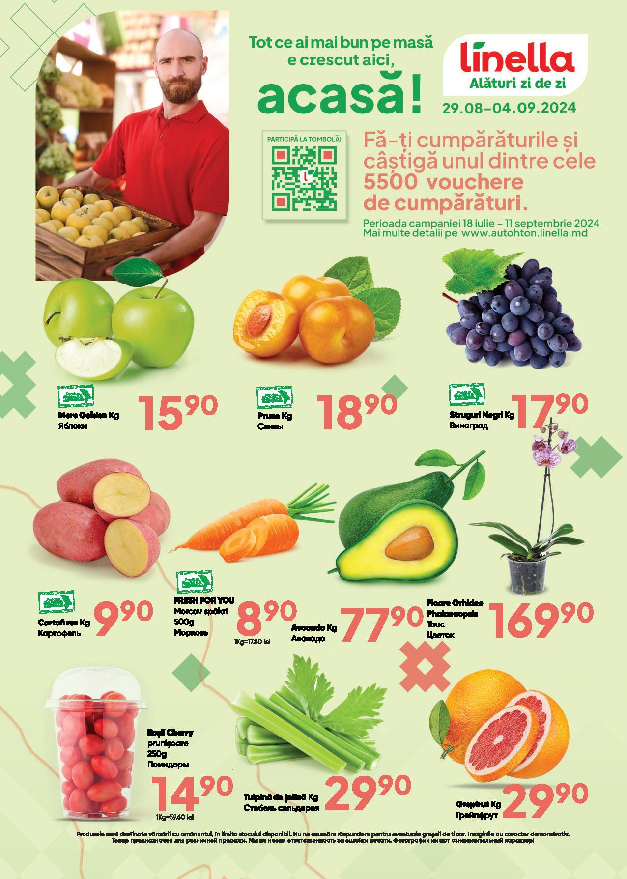 Catalog Linella: Oferta săptămânii Nr.35 - reduceri Moldova