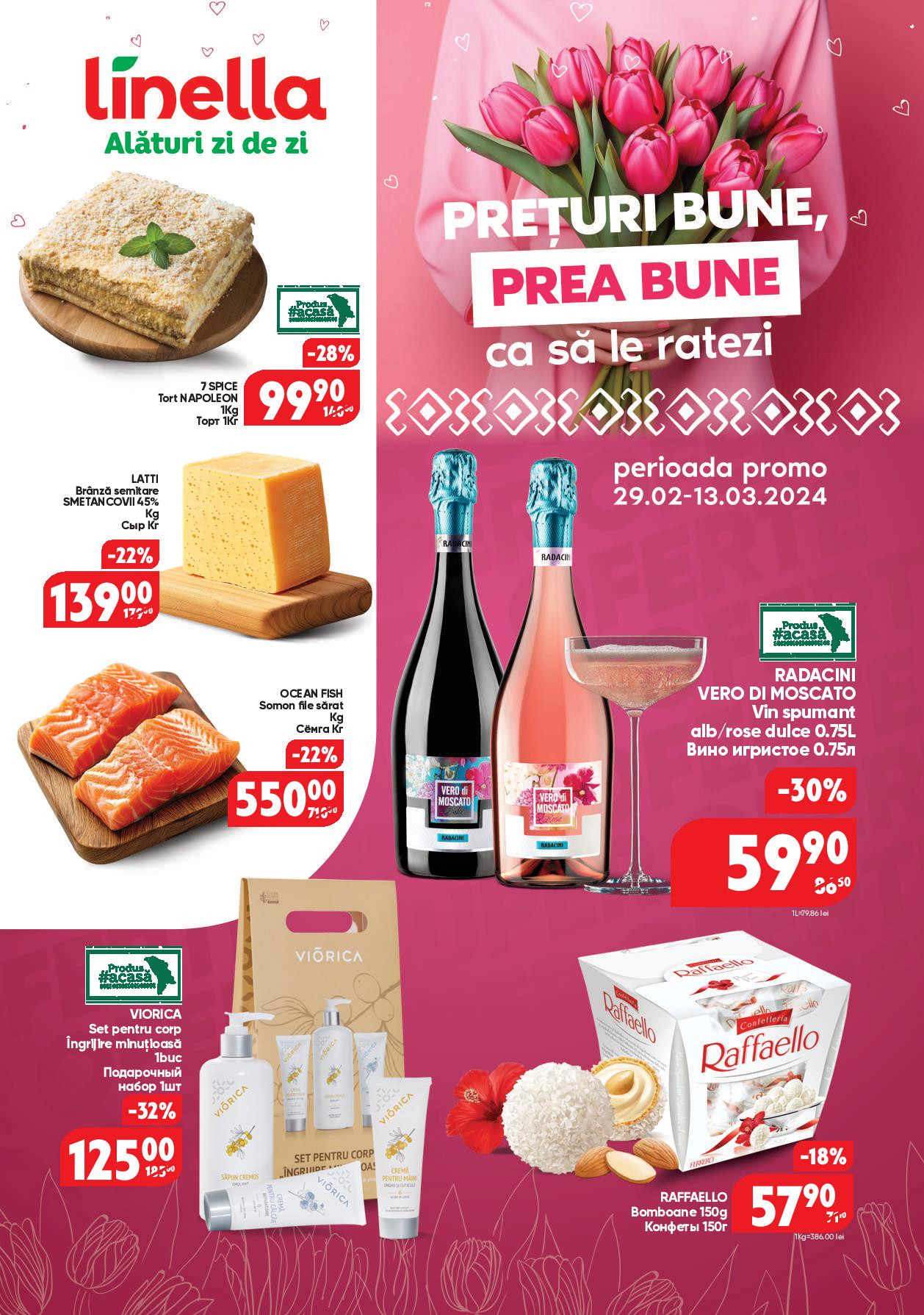 Catalog Linella: Bine ai venit, primăvara - reduceri Moldova