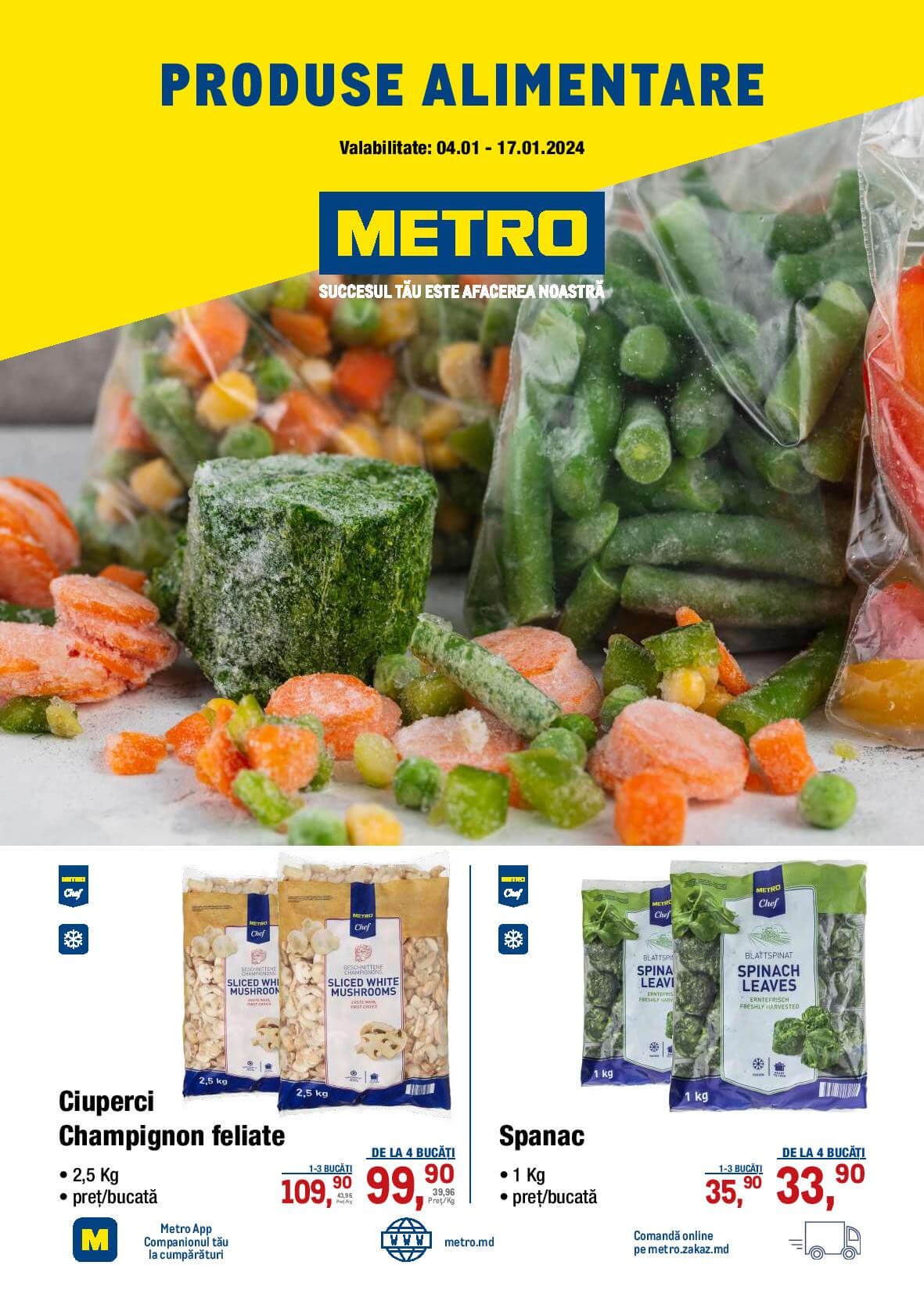 Catalog Catalog produse alimentare de la METRO (Nr. 1) - reduceri Moldova