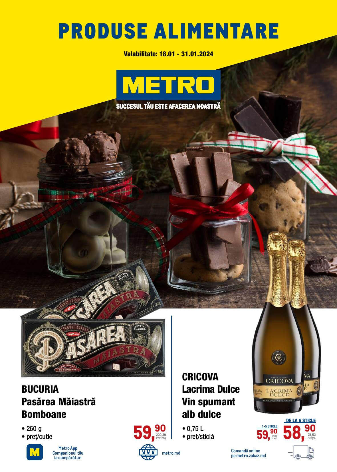 Catalog Catalog produse alimentare de la METRO (Nr. 2) - reduceri Moldova