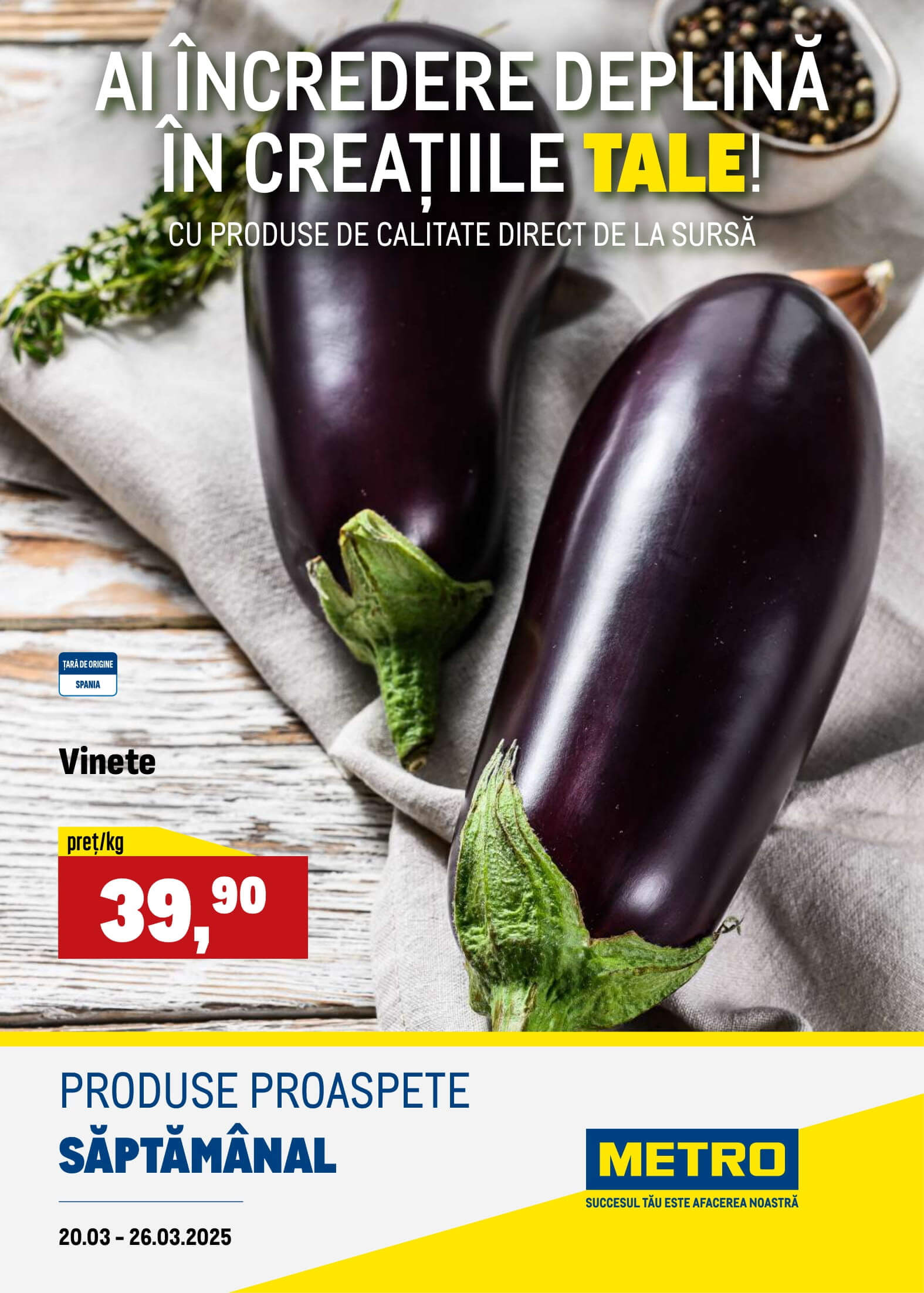 Catalog Produse proaspete METRO (Nr. 12) - reduceri Moldova