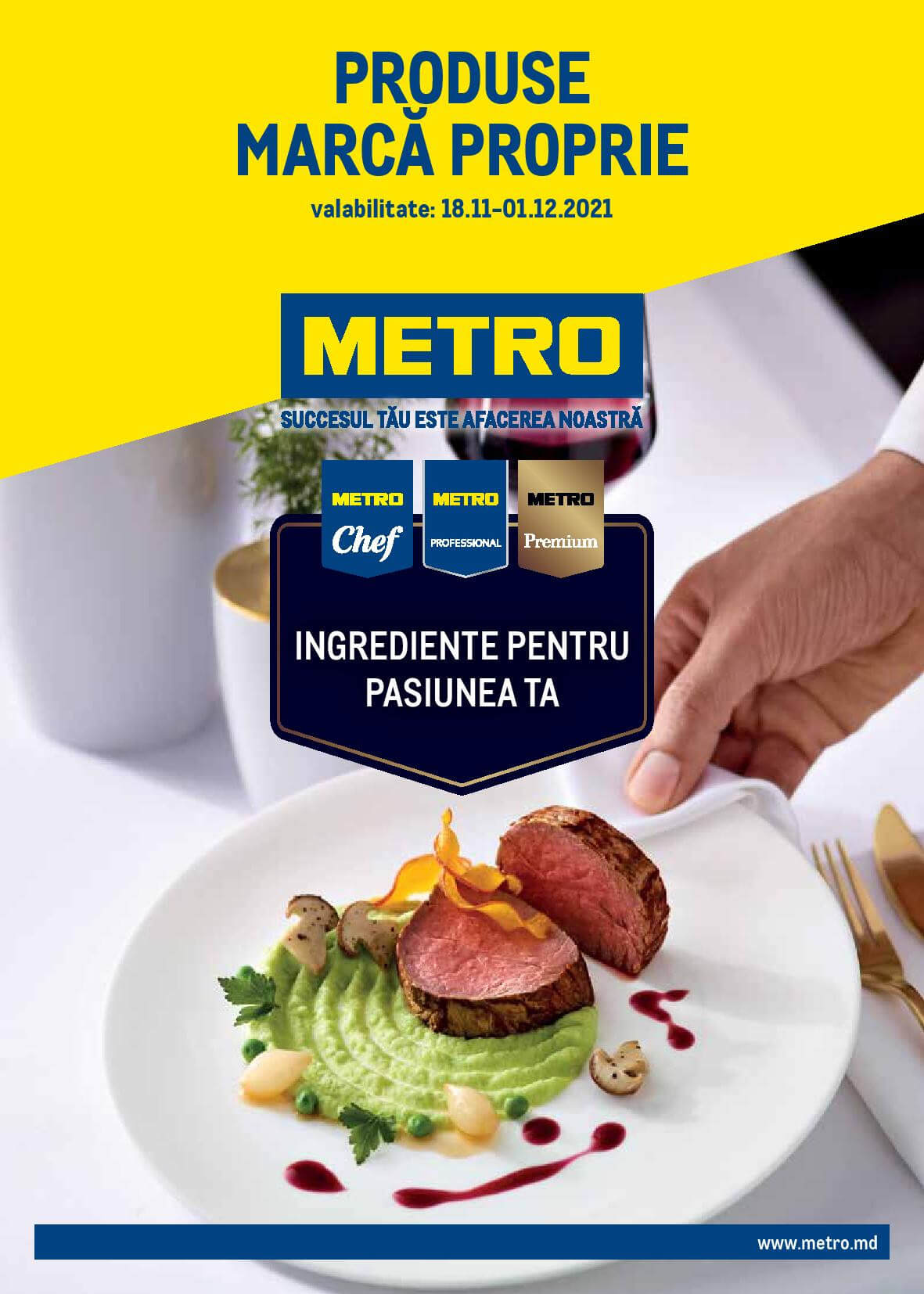 Catalog METRO: Produse marcă proprie (NR. 24) - reduceri Moldova