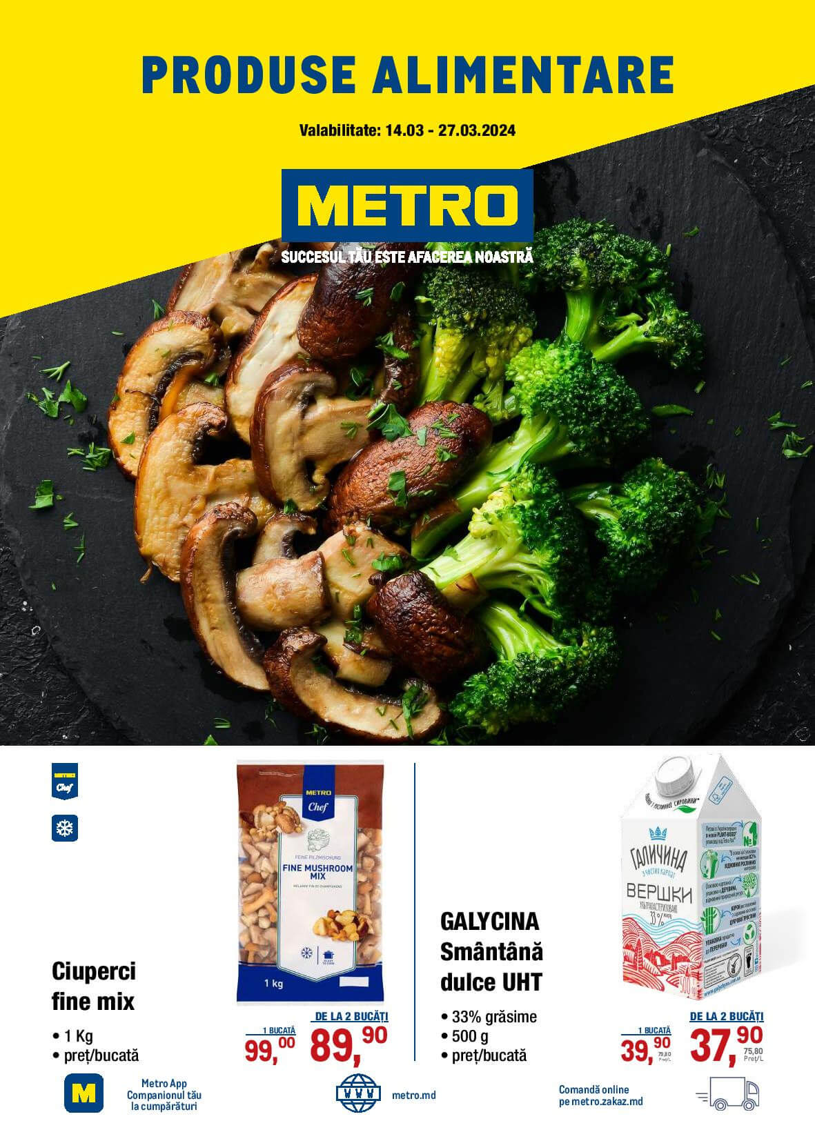 Catalog Catalog produse alimentare de la METRO (Nr. 6) - reduceri Moldova