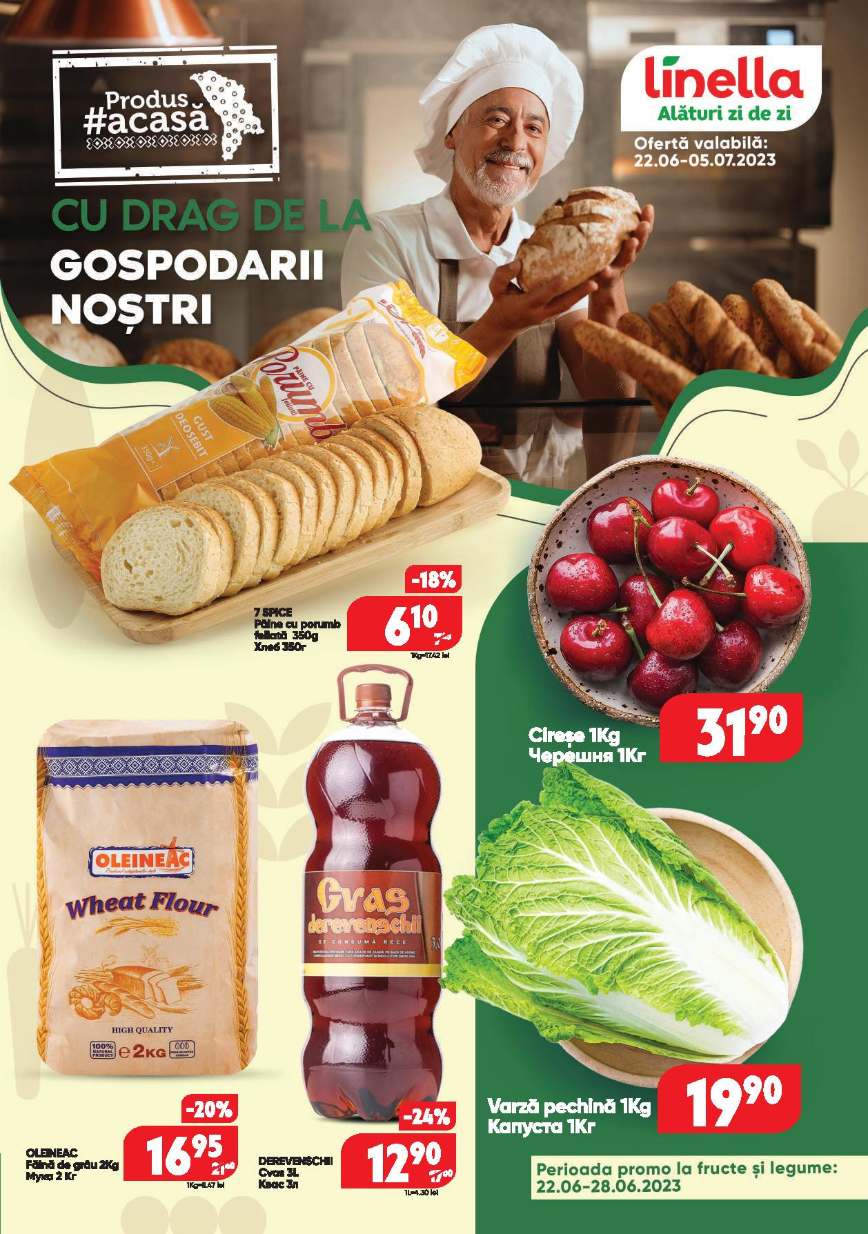 Catalog Linella: Cu drag de la gospodarii noștri - reduceri Moldova