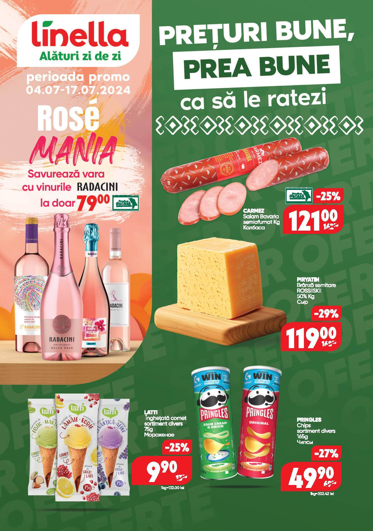 Catalog Linella: Prețuri bune, prea bune ca să le ratezi - reduceri Moldova